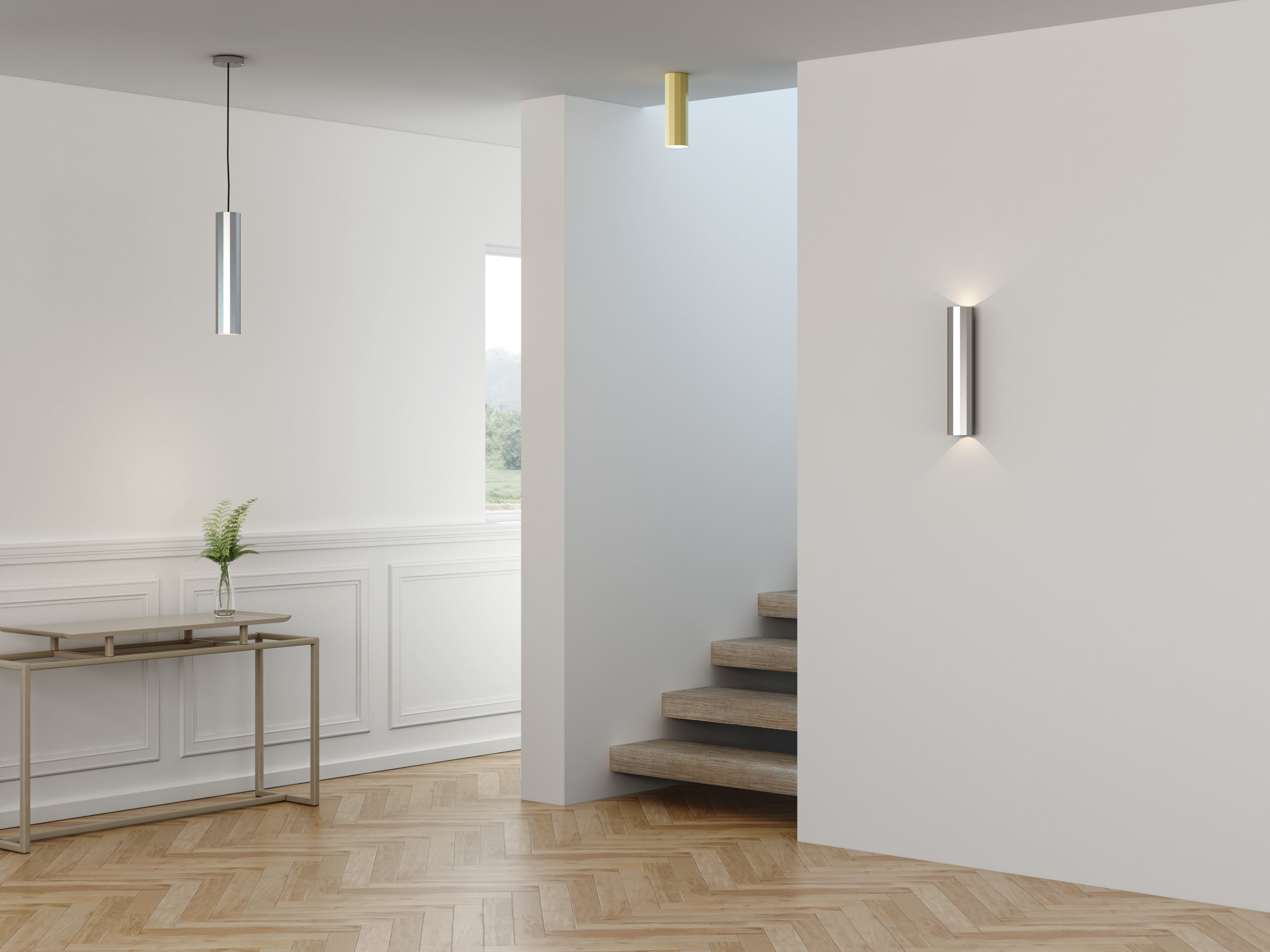 HASHIRA LED aluminium pendant lamp By Astro Lighting