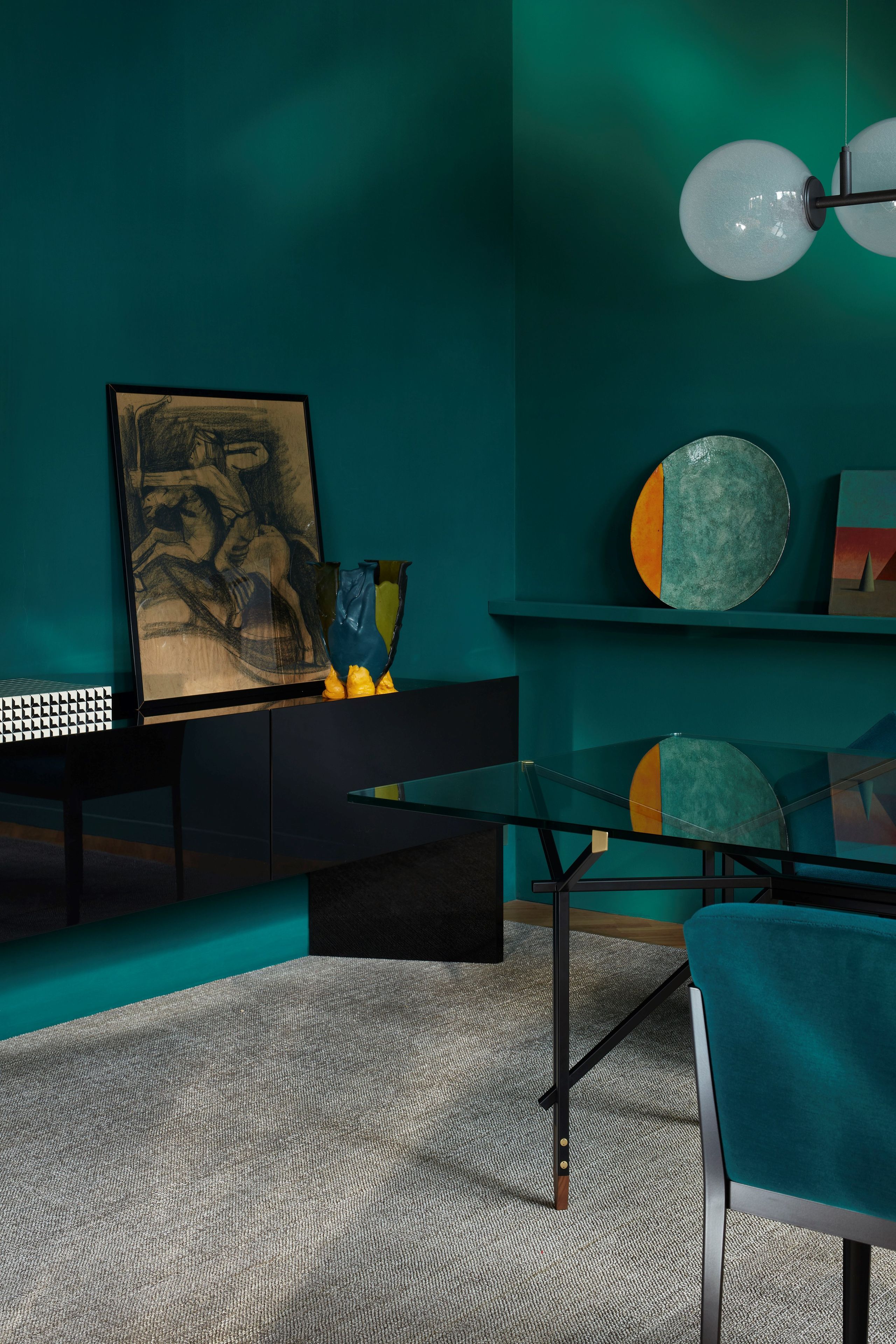 HAYAMA Sideboard with flap doors By Cassina | design Patricia Urquiola