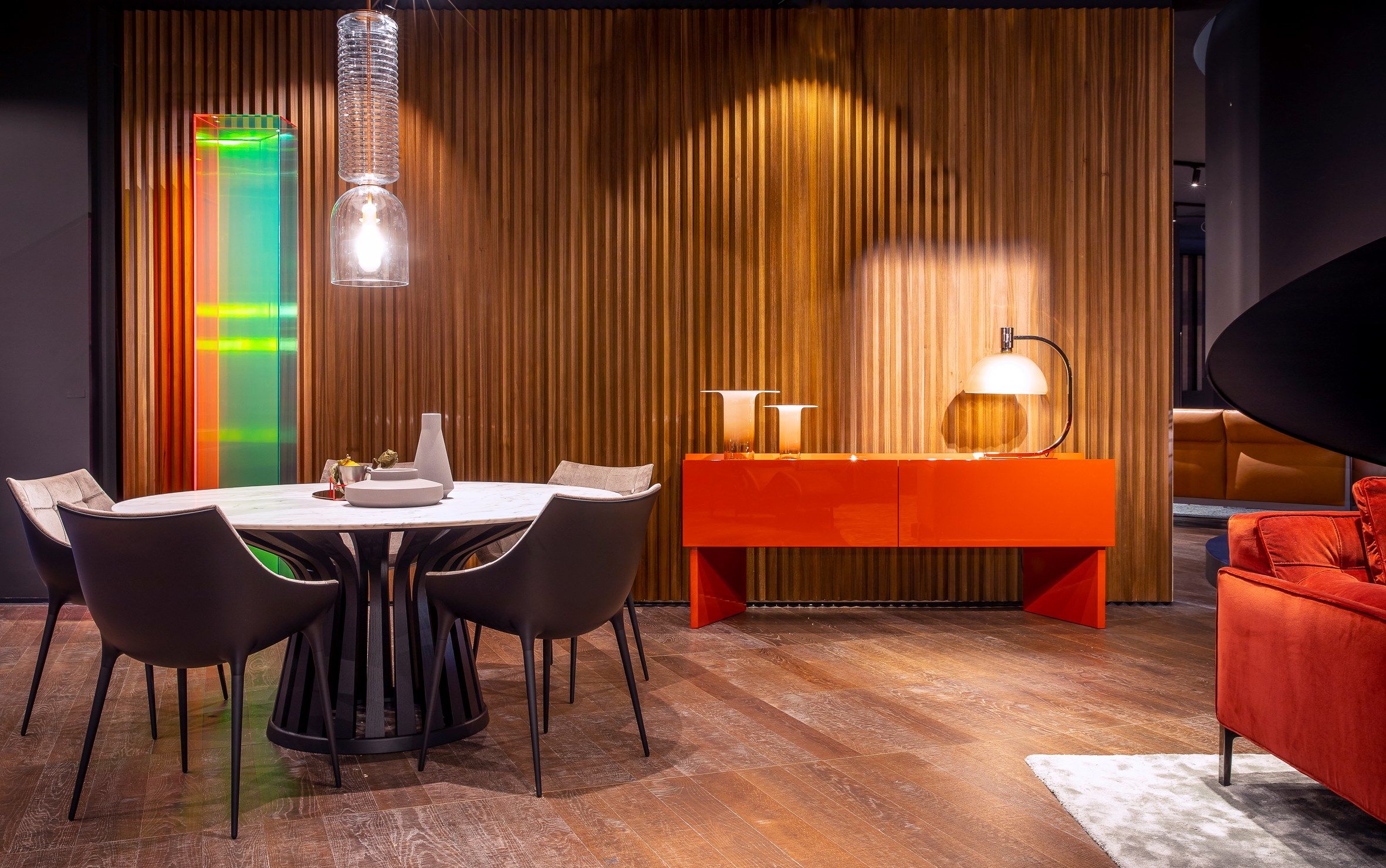 HAYAMA Sideboard with flap doors By Cassina | design Patricia Urquiola