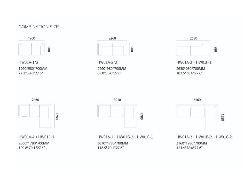 ORIGAMI Sofa By HC28