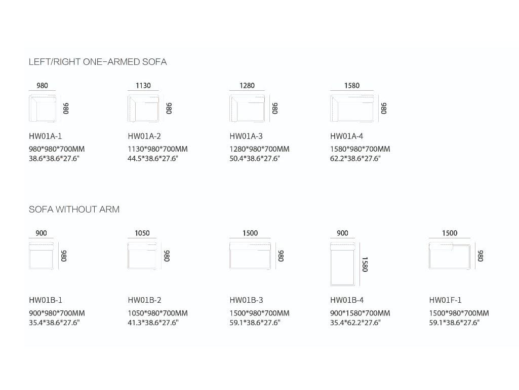 ORIGAMI Sofa By HC28