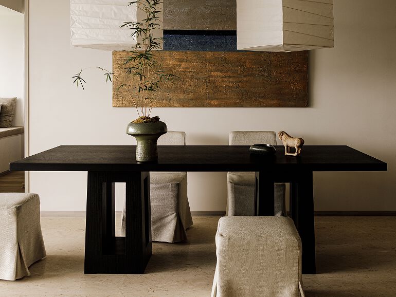 ALMA Rectangular dining table By HC28 | design Francois Champsaur