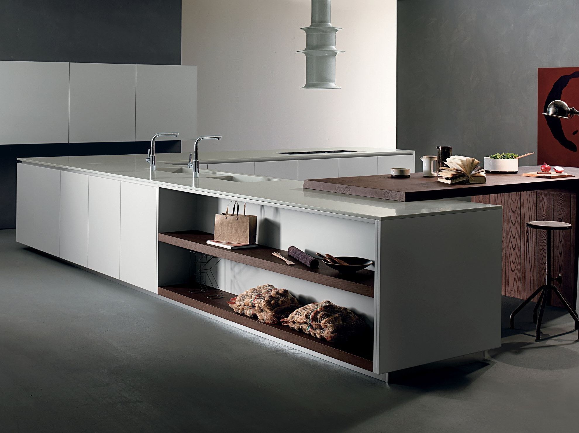 Fitted kitchen HD23 By Rossana design Massimo Castagna