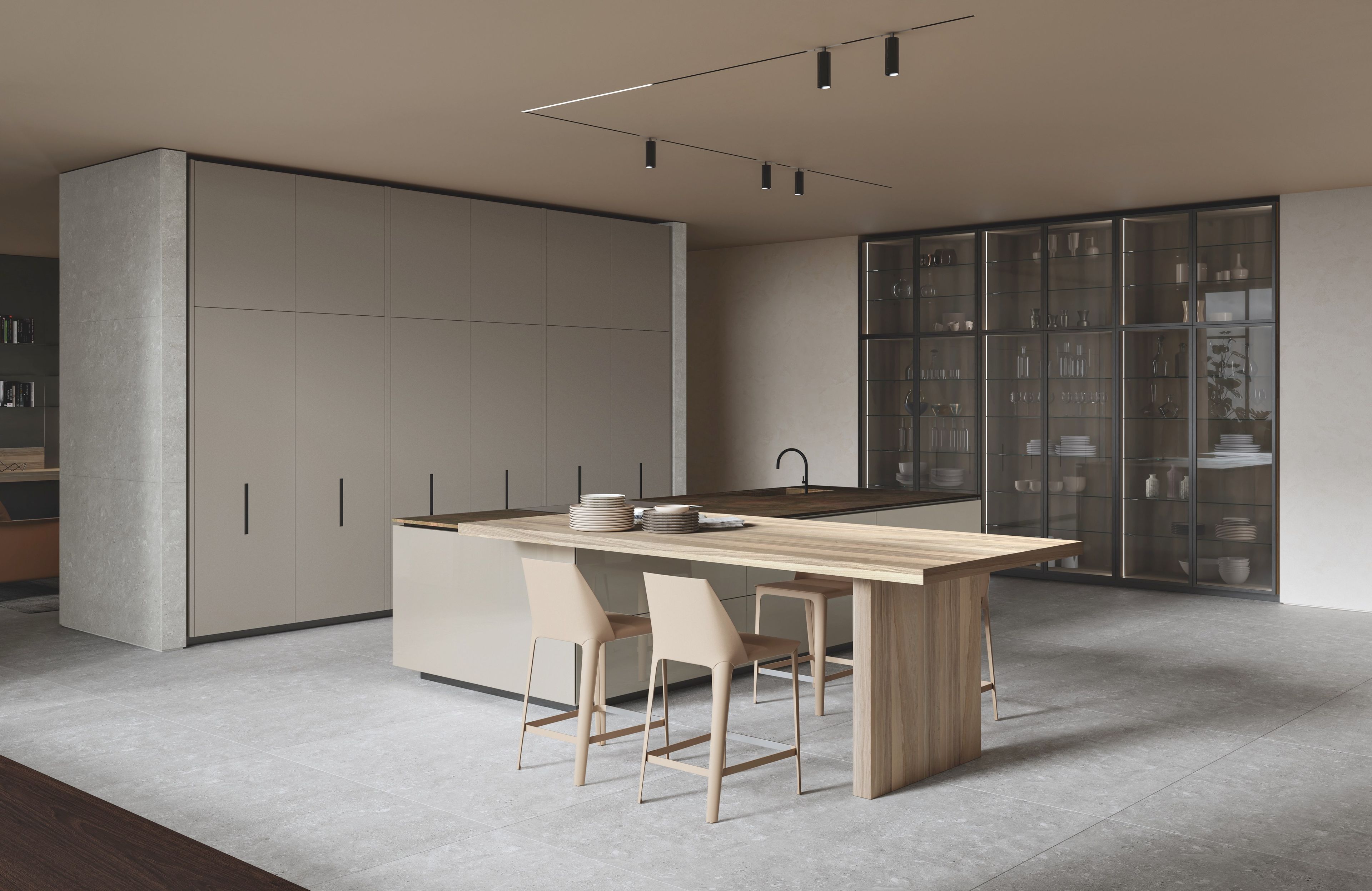 Fitted kitchen HD23 - VERONA HD23 Collection By Rossana design Massimo ...