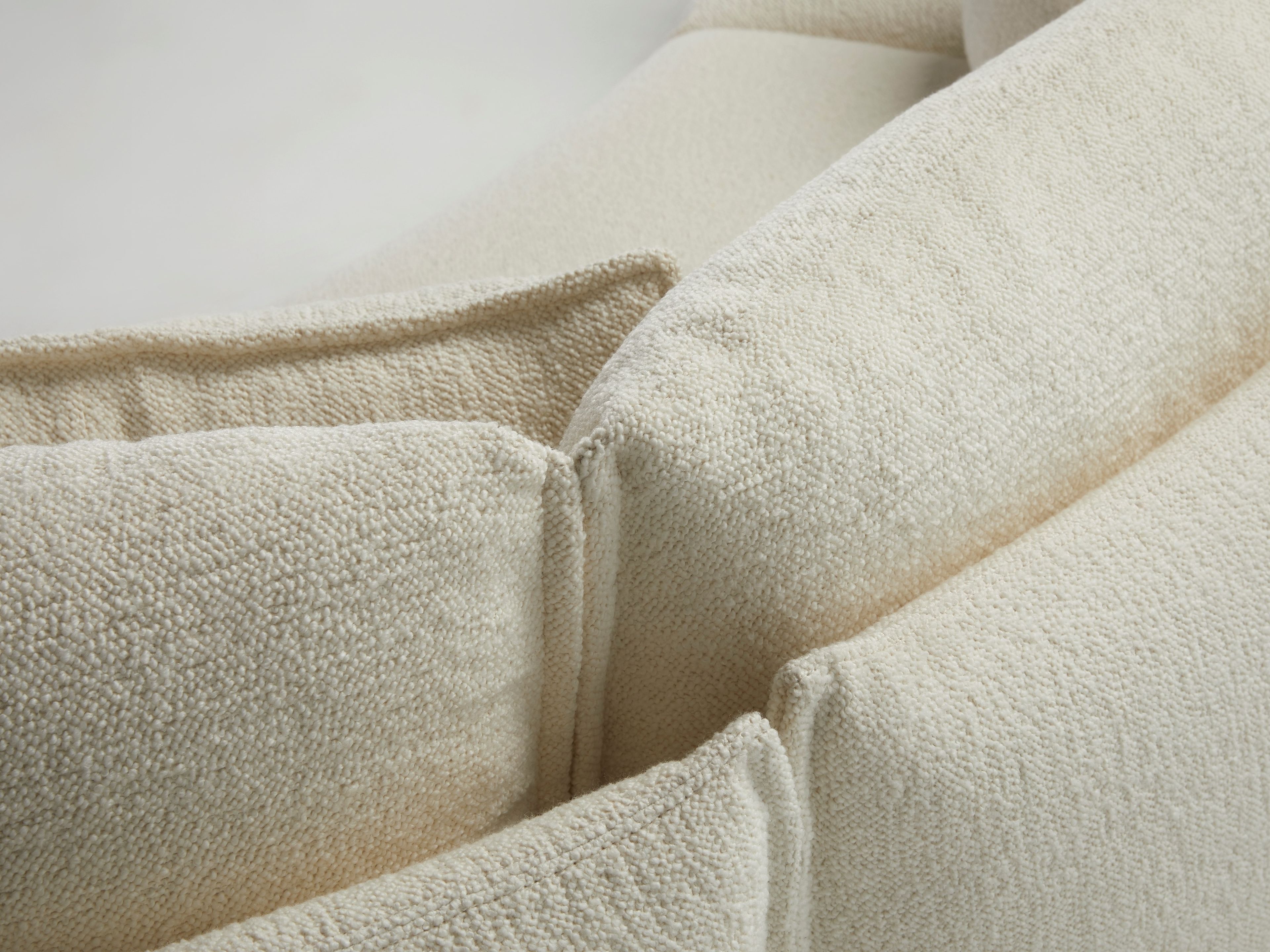 HEARTH CLASSIC | Curved sofa 3 seater curved fabric sofa By Ross Gardam