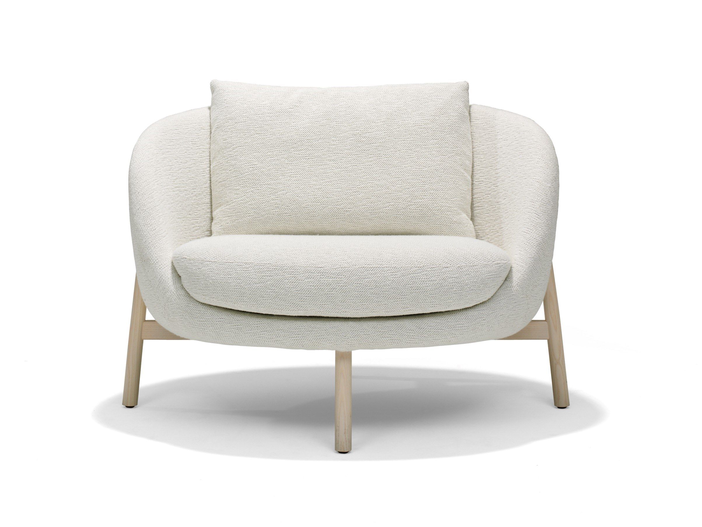 HEATH Fabric armchair with armrests By Linteloo | design Yabu Pushelberg
