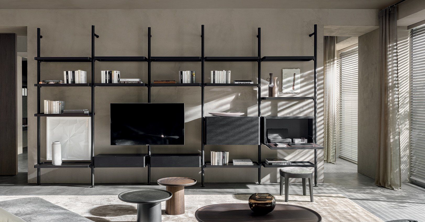 HECTOR Sectional modular bookcase By Molteni & C. | design Vincent Van ...