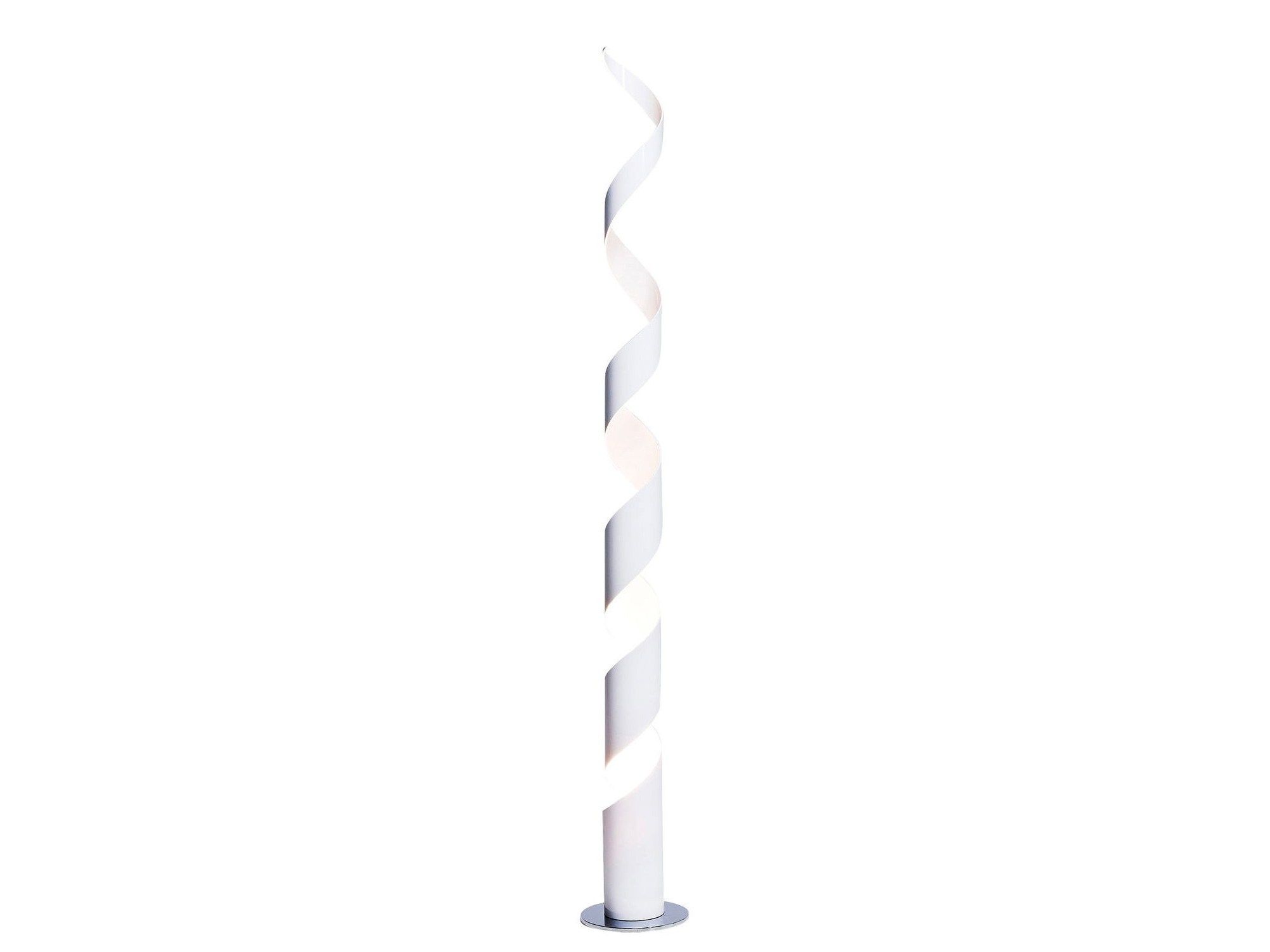 Indirect light PVC floor lamp HELIX WHITE By KARE Design