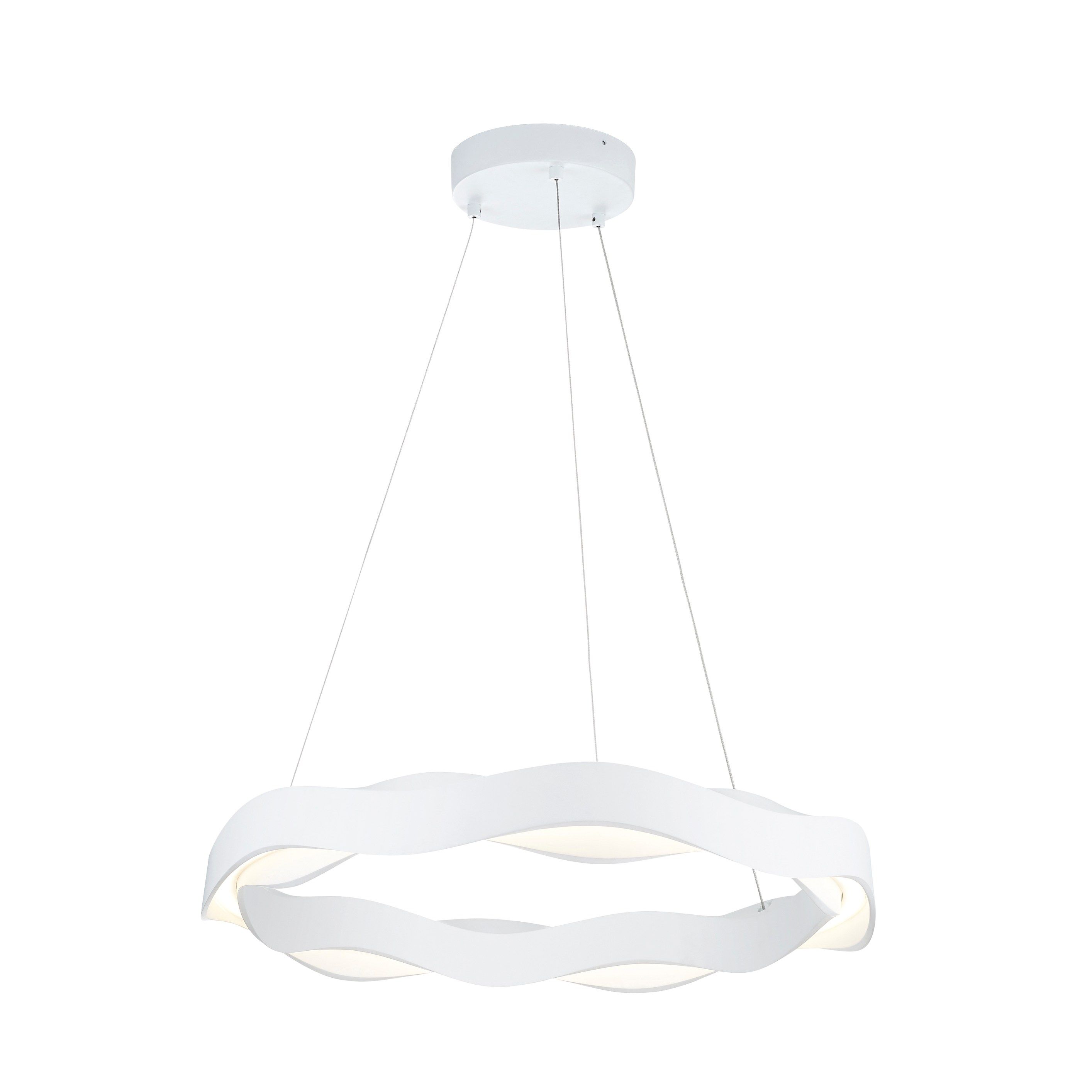 LED indirect light pendant lamp HELLO By Grok design Josep Patsí