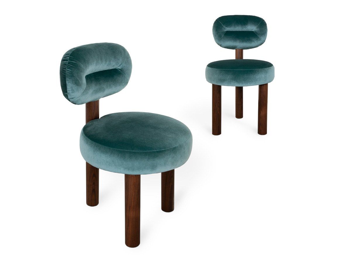 Upholstered wooden chair HENRY By Essential Home design Studiopepe