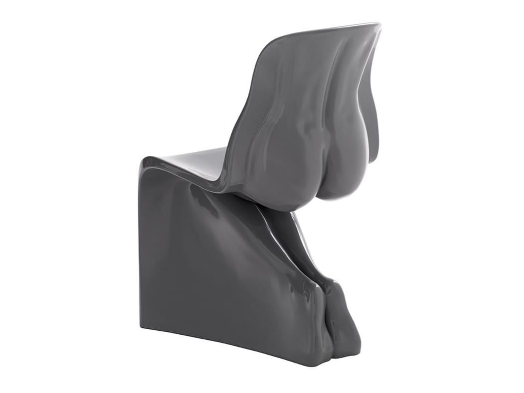 Polyethylene chair HER GLOSSY By Casamania & Horm