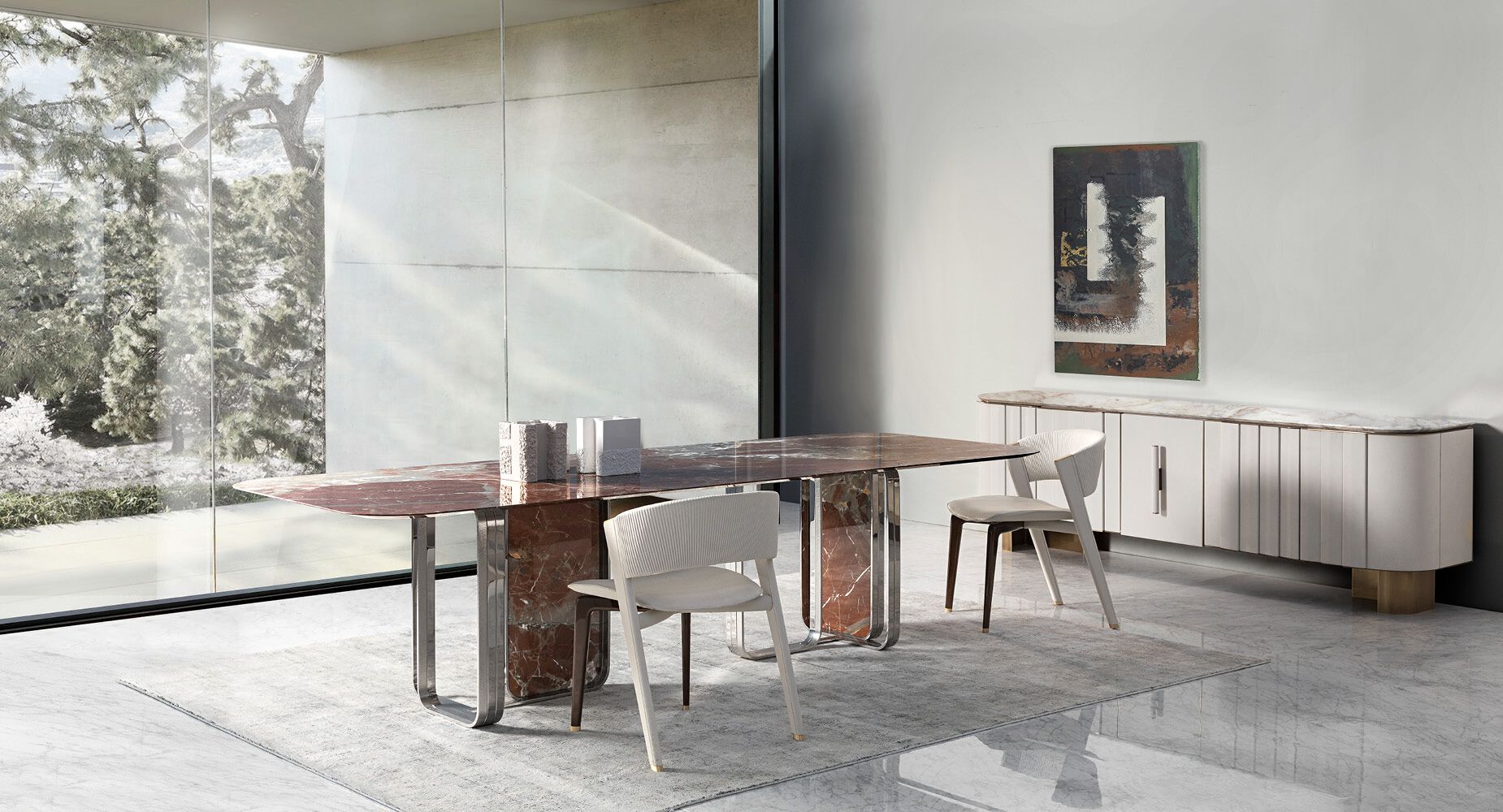 NOVA Стол By HESSENTIA | design Luca Erba