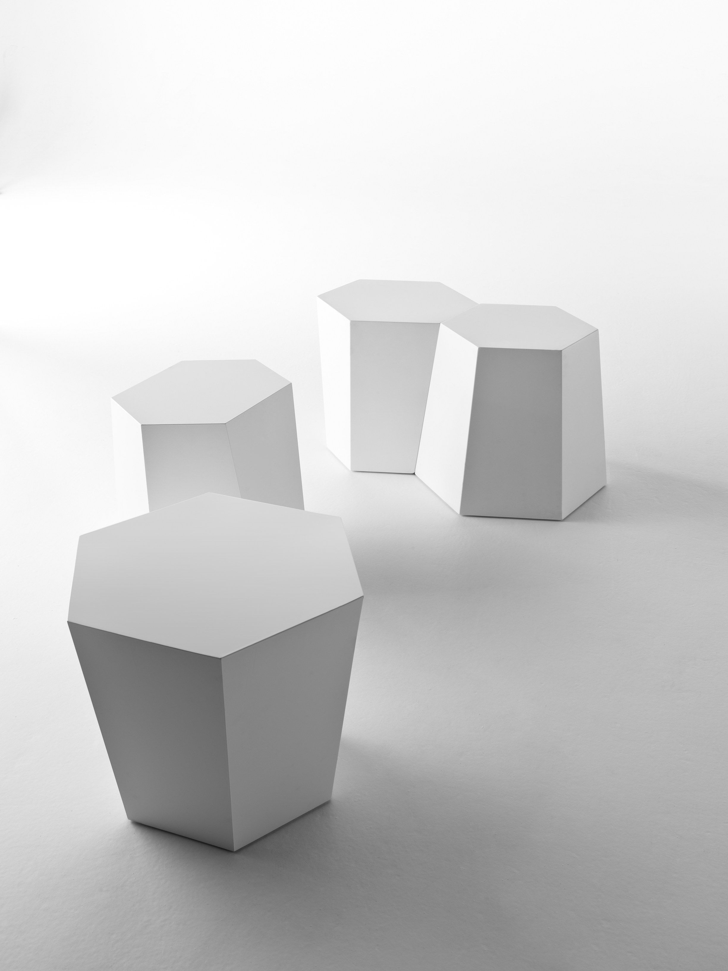 HEXAGON WOOD Coffee table By Casamania & Horm | design Steven Holl