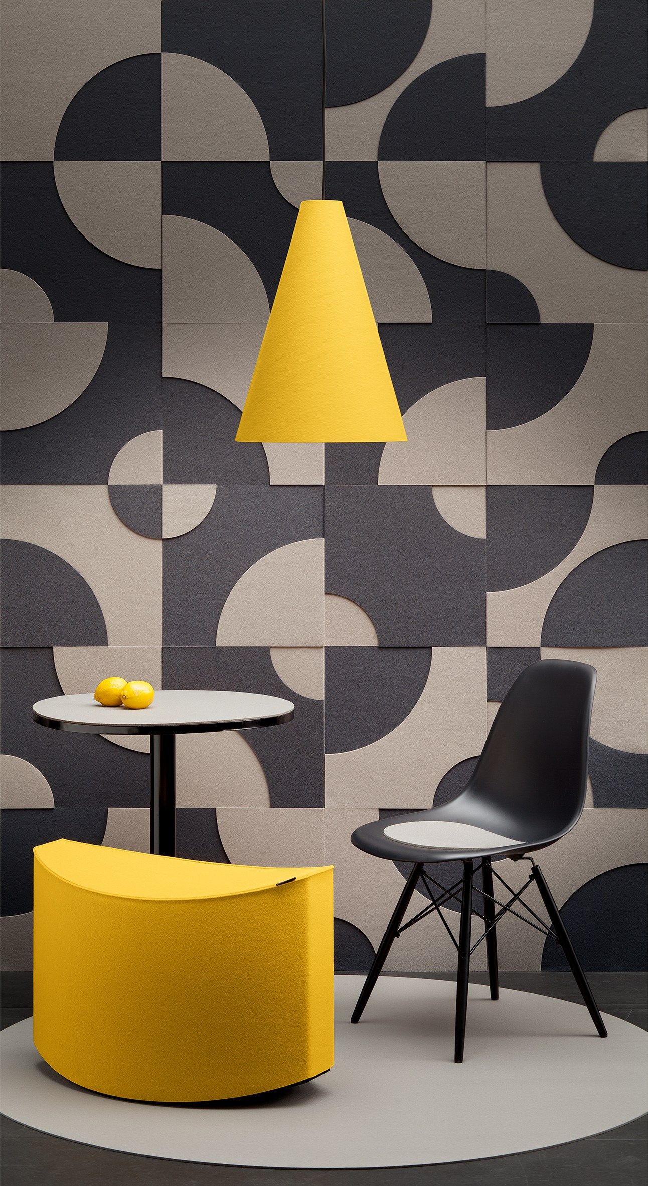 Felt pendant lamp HEY-LIGHT By HEY-SIGN design Bernadette Ehmanns ...