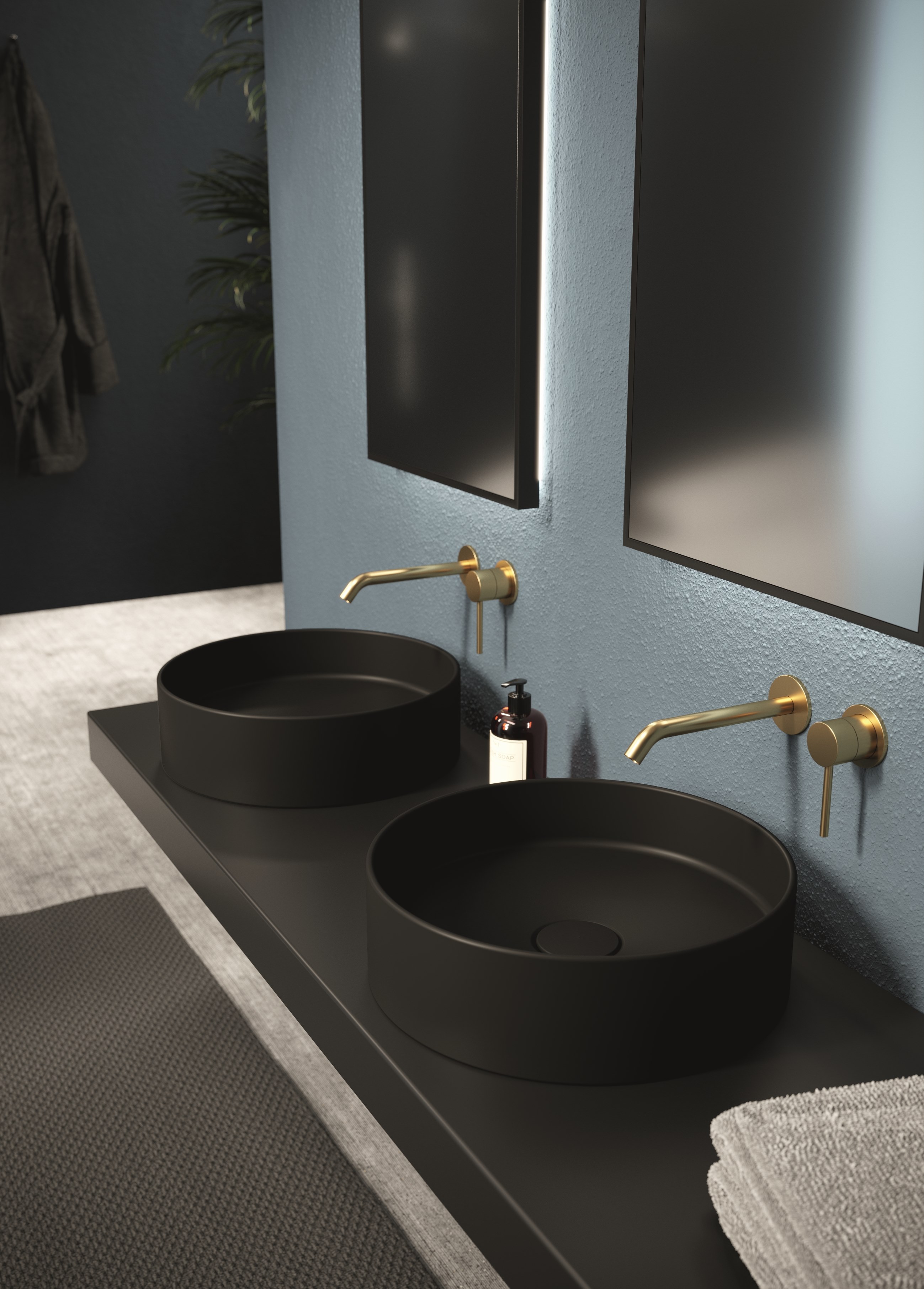 HIDE Lavabo da appoggio rotondo in ceramica By Alice Ceramica | design ...