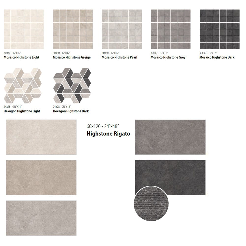 Porcelain stoneware wall/floor tiles with stone effect HIGHSTONE LIGHT Highstone Collection By ...