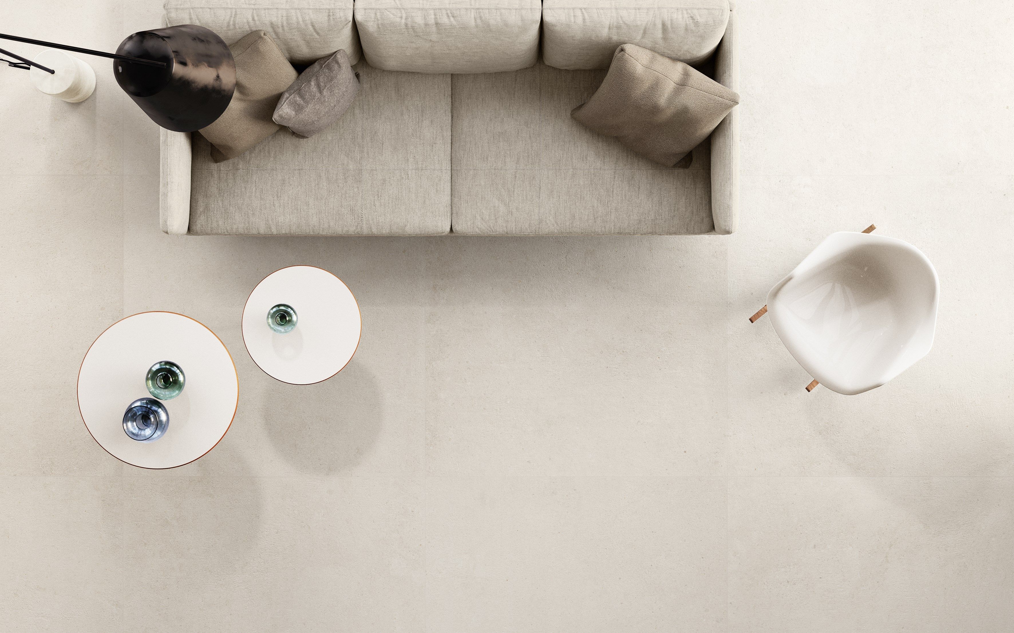 Porcelain stoneware wall/floor tiles with stone effect HIGHSTONE LIGHT ...