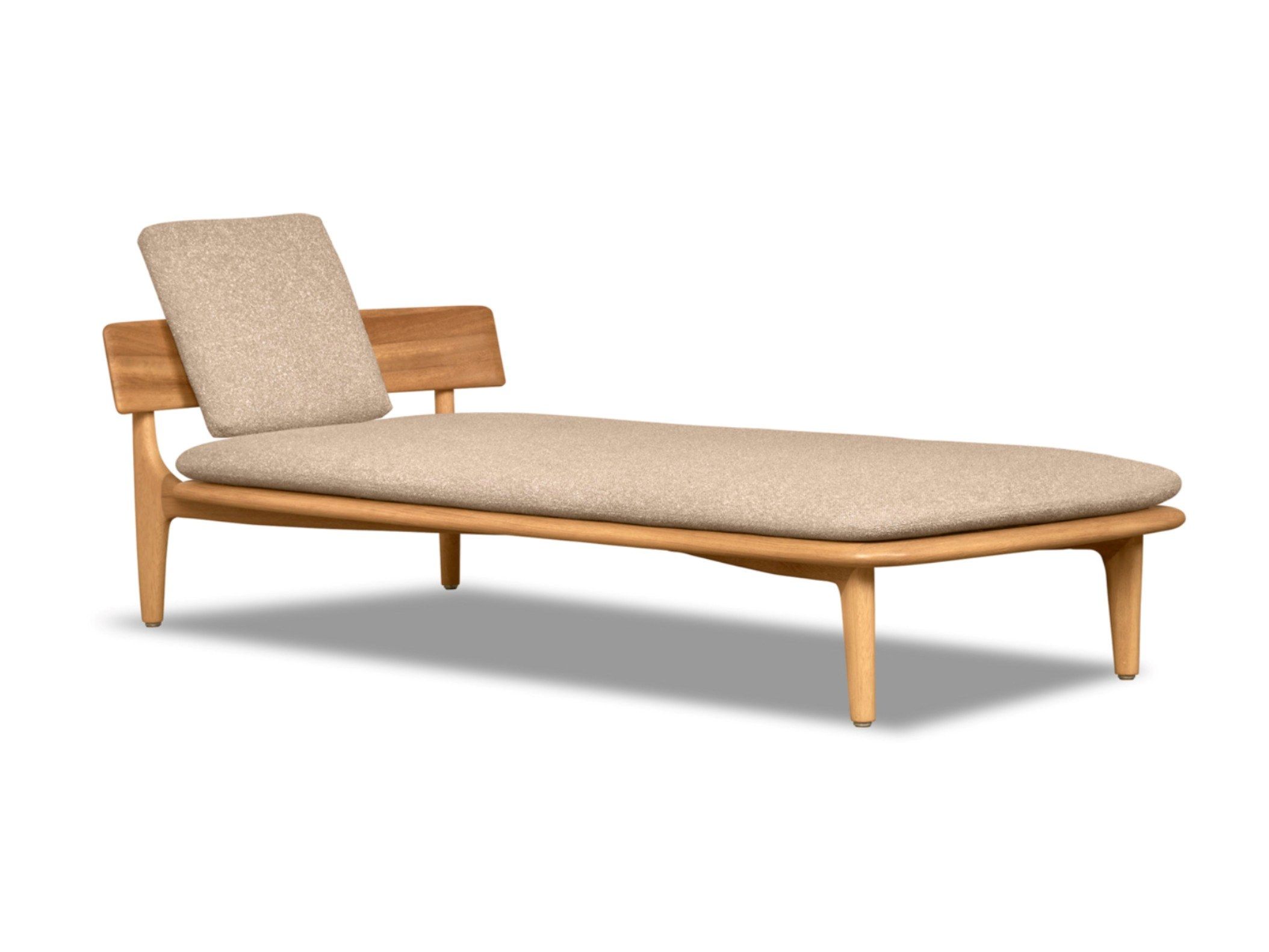 HIMBA OUTDOOR Sun lounger By BAXTER | design Roberto Lazzeroni