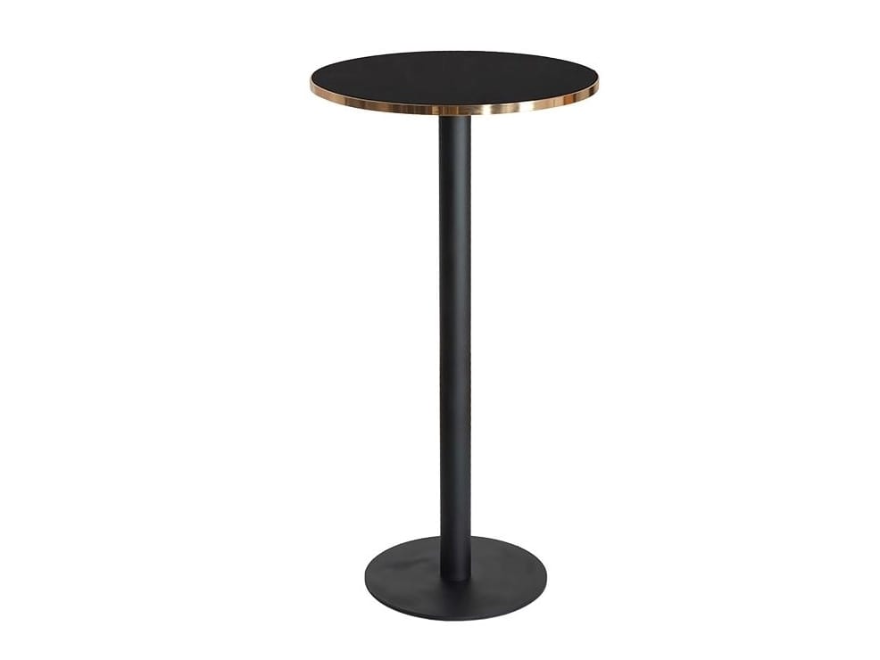 Round glass high table HOLLIE By Salma Furniture