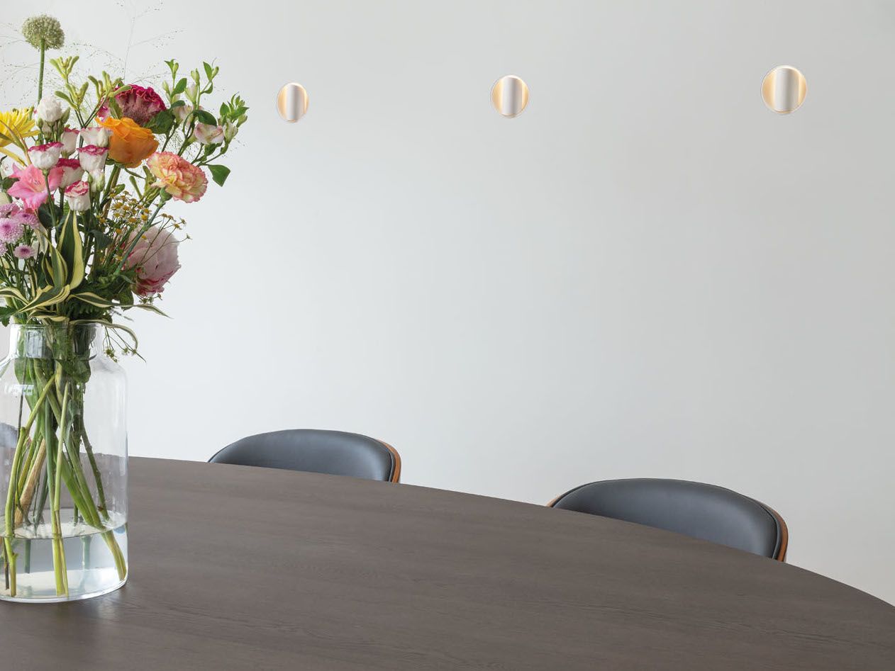 HOLLOW Recessed LED powder coated aluminium spotlight By Modular ...