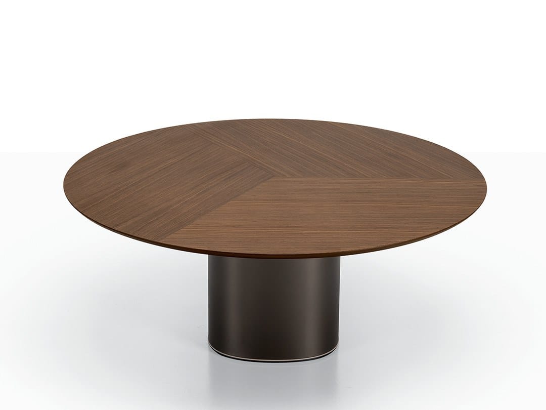 HOLO PILLAR Round dining table By Kristalia | design Kensaku Oshiro
