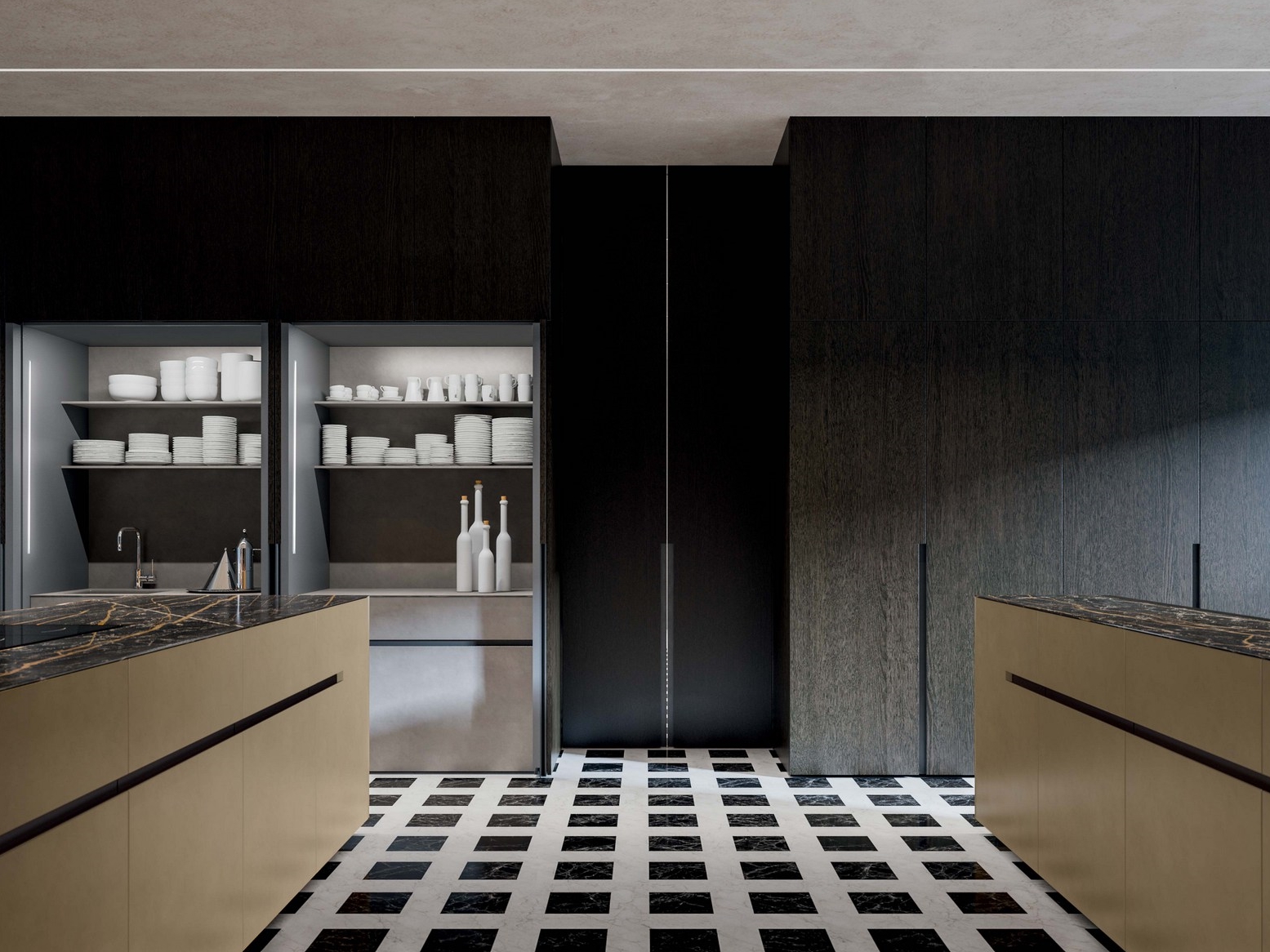 @HOME 01 THE OPEN SPACE Kitchen By Elmar | design C+S Architects