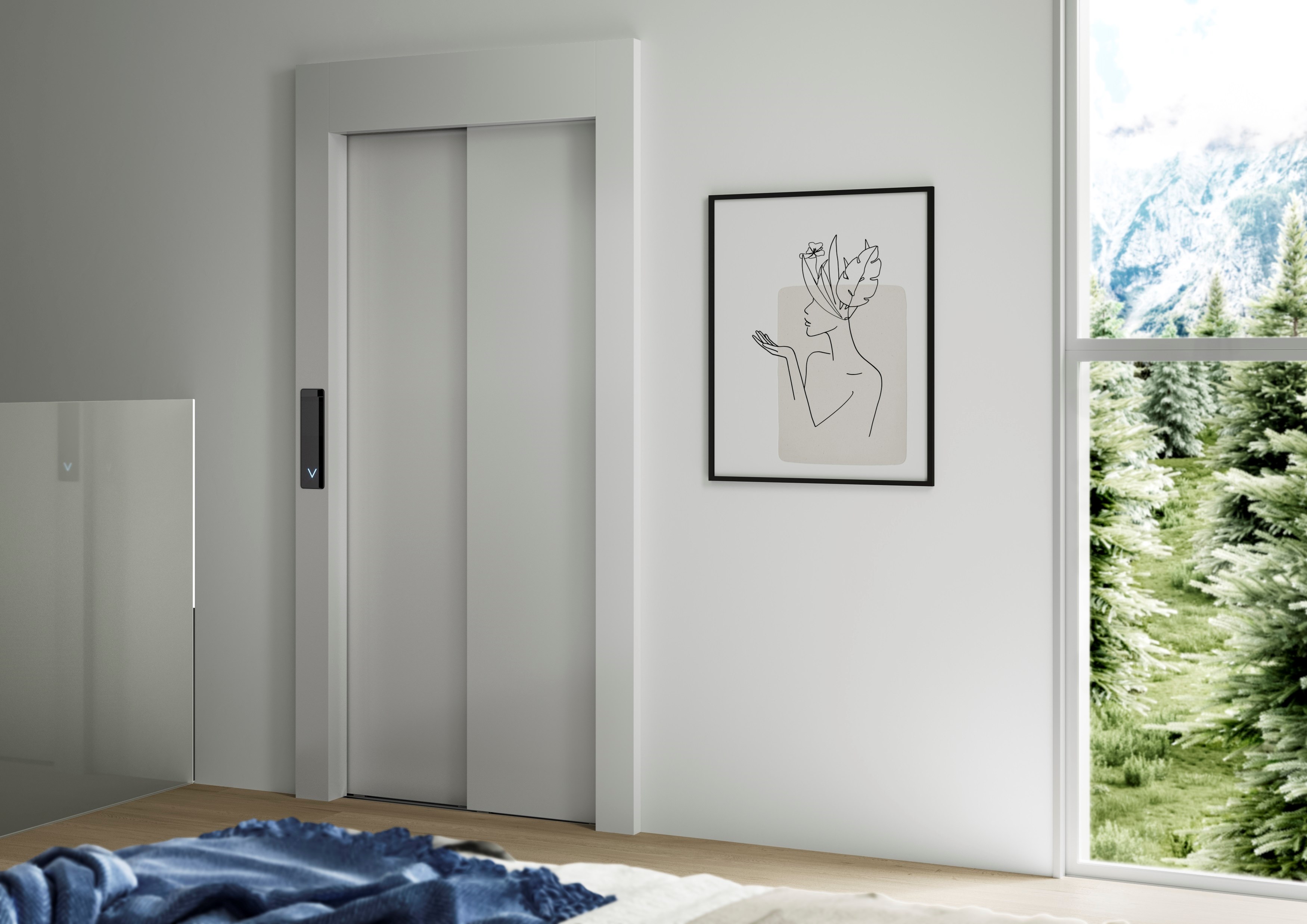 HOME LIFT E20 Electric house lift By Vimec
