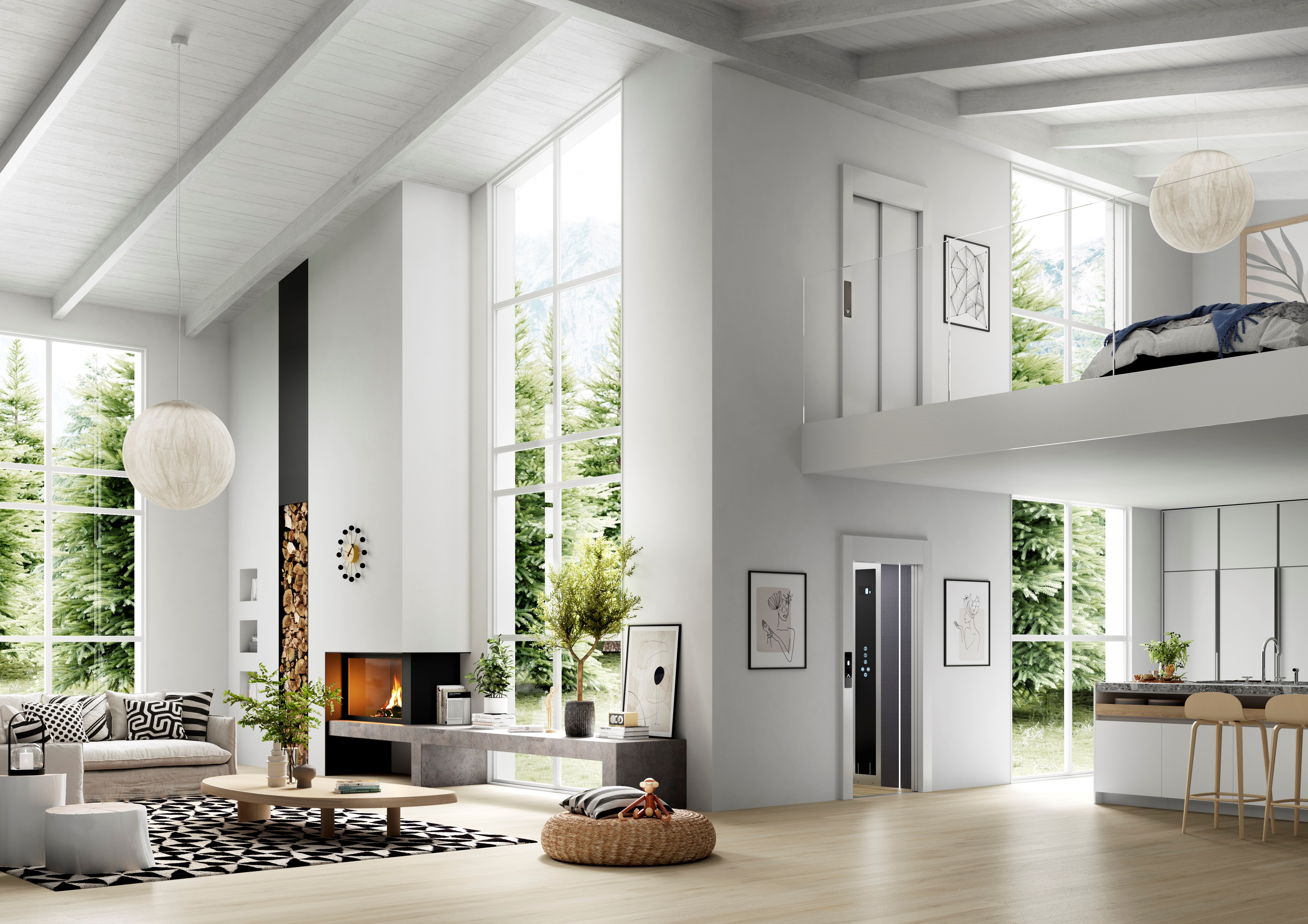 HOME LIFT E20 Electric house lift By Vimec