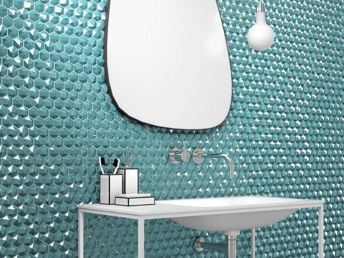 Mosaïque en verre HONEY DIAMOND By VIDREPUR