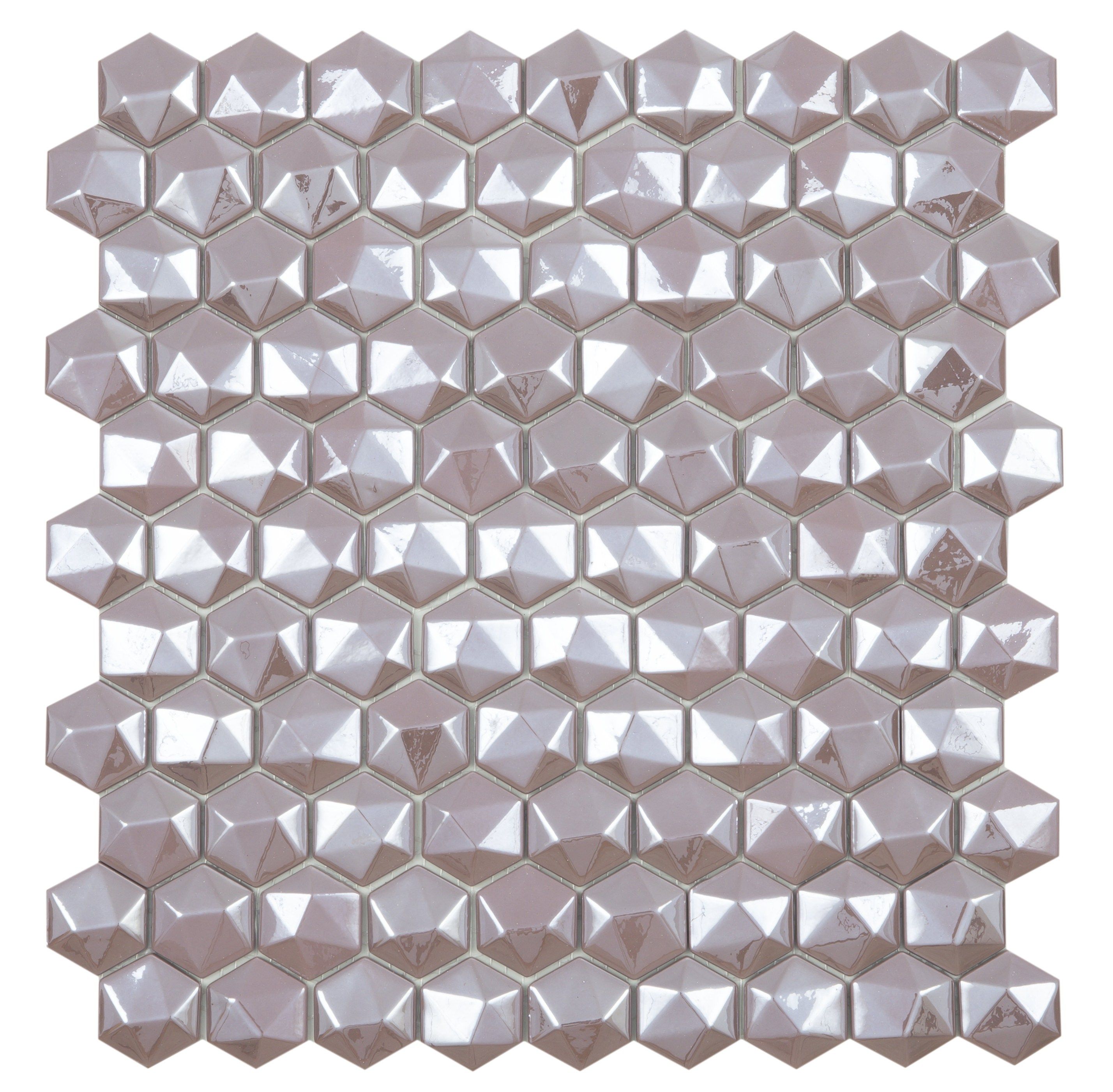 Mosaïque en verre HONEY DIAMOND By VIDREPUR