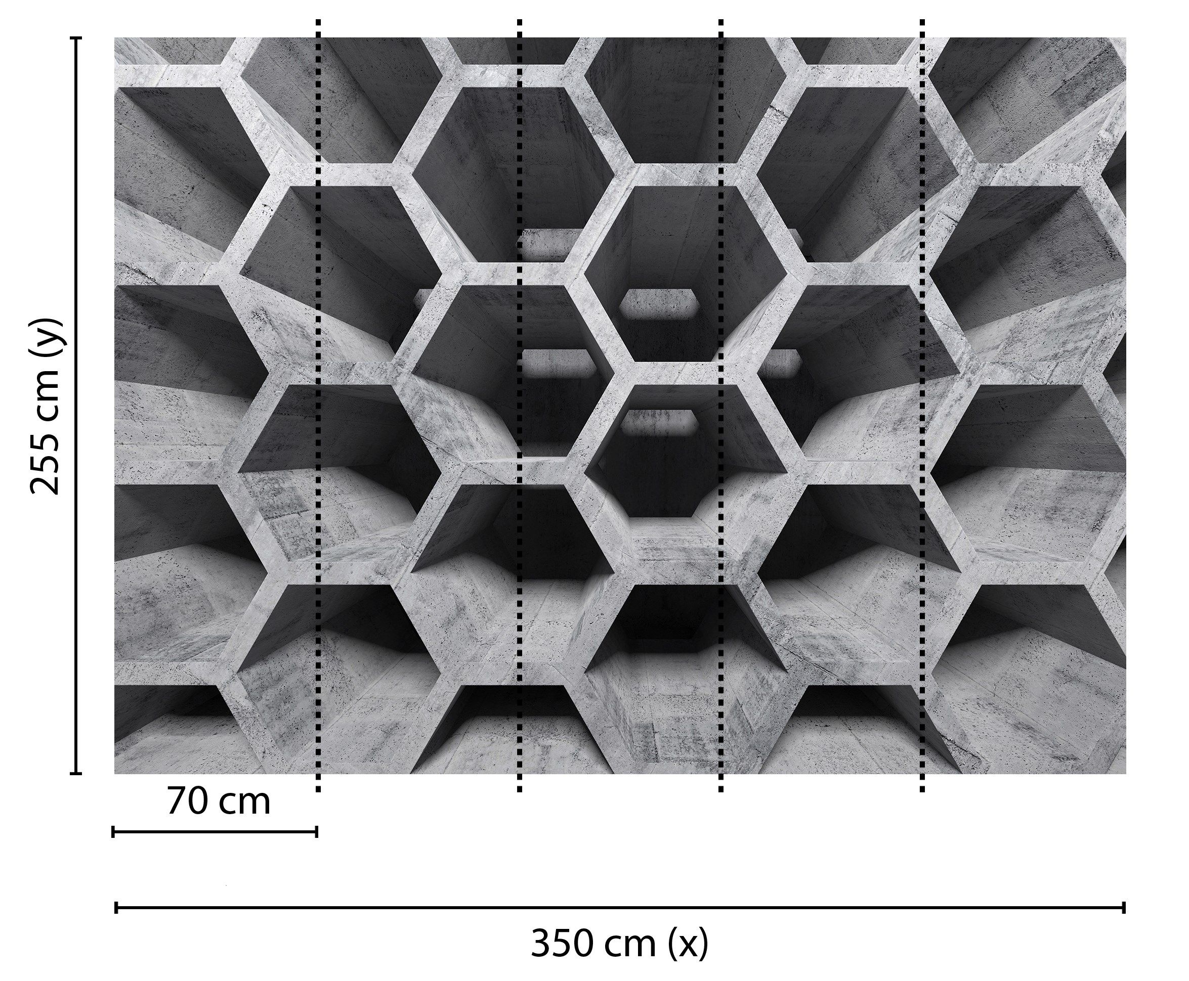 HONEYCOMB STRUCTURE Wallpaper By Architects Paper