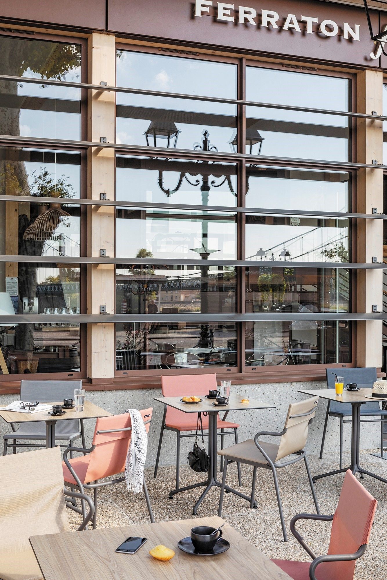 HORIZON | Square table By Lafuma Mobilier