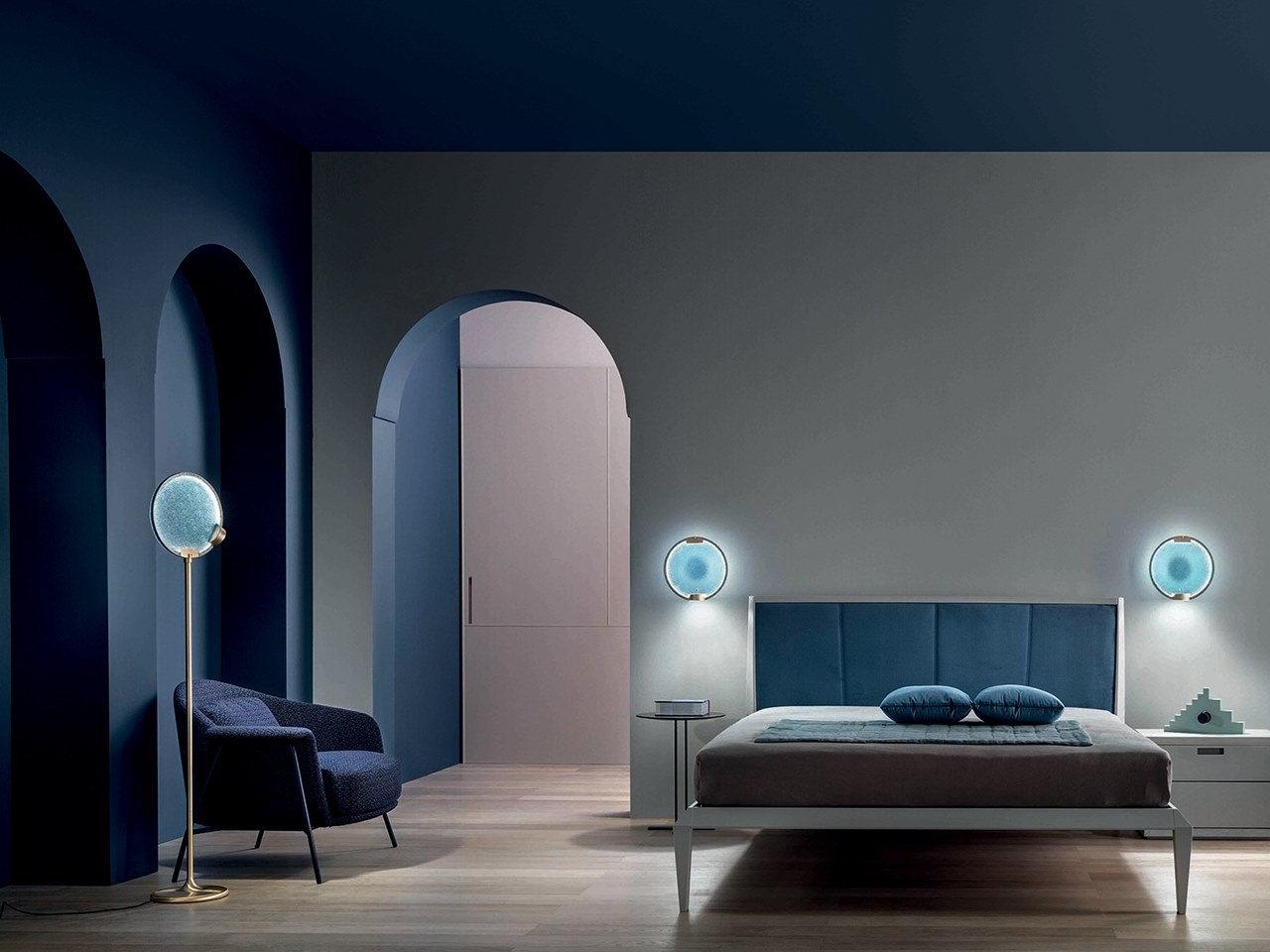 HORO A LED glass wall light By Masiero | design Pierre Gonalons
