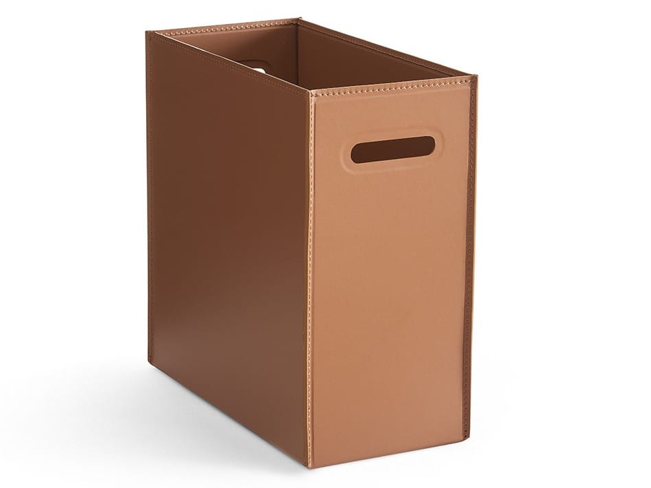 HOTELLO | Tanned leather storage box By Dema design Carlo Bimbi