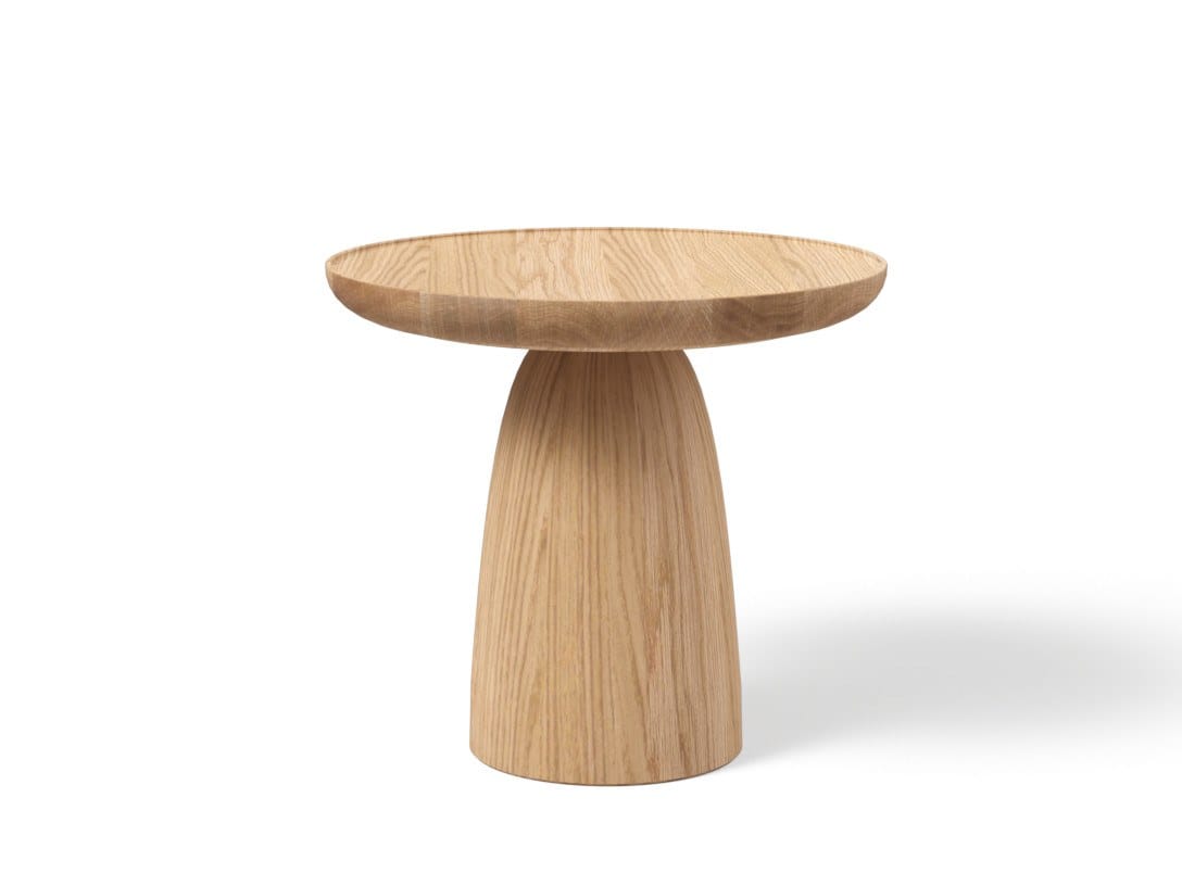 HRÍB | Side table Round wooden side table By JAVORINA | design Vrtiška ...