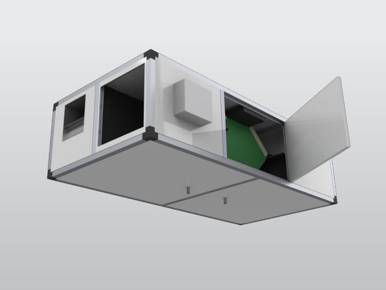 Heat recovery unit HRU PLUS Air treatment Collection By RIELLO