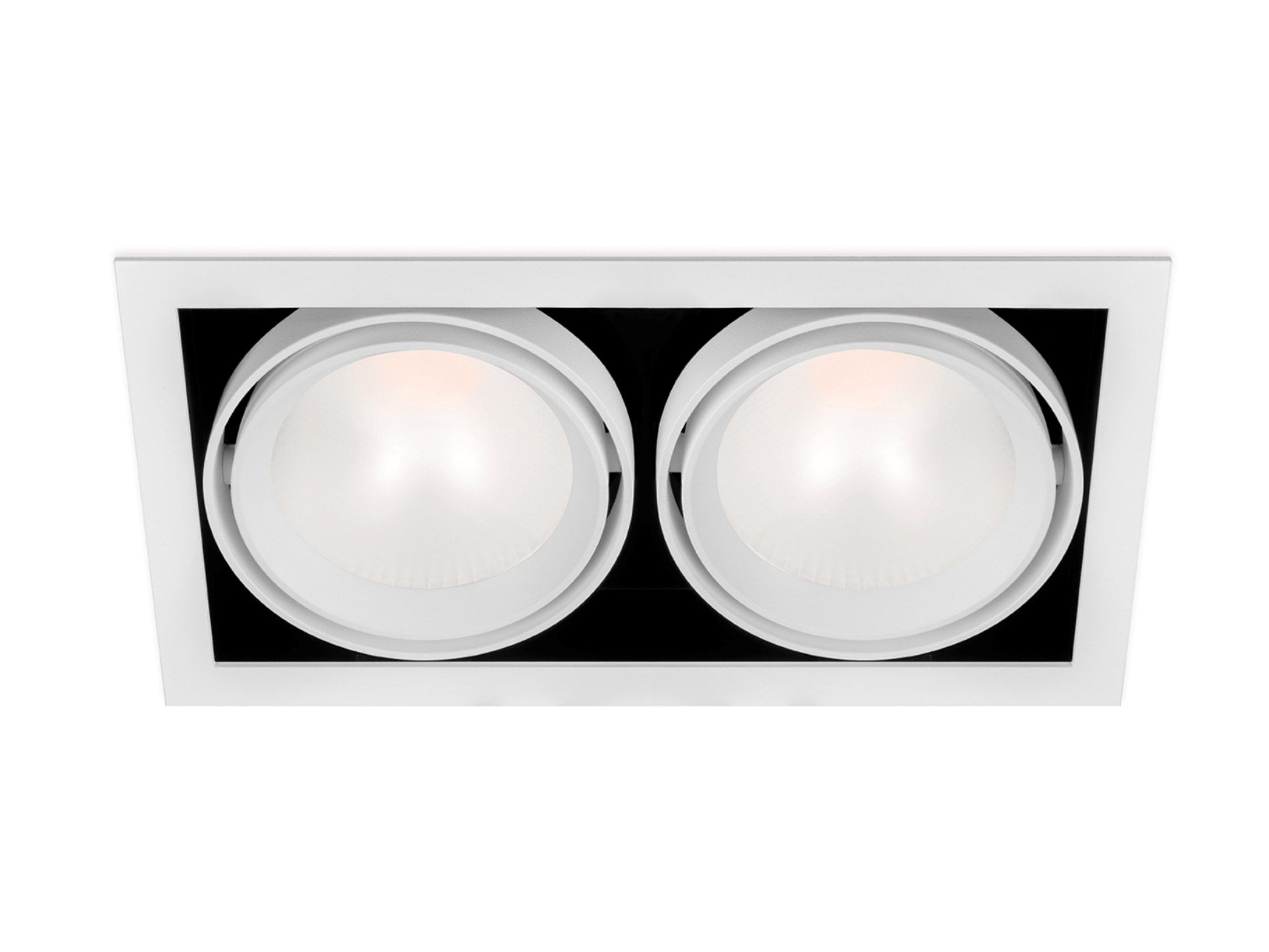 HUBBLE DOUBLE LED multiple rectangular spotlight By Arkoslight | design ...