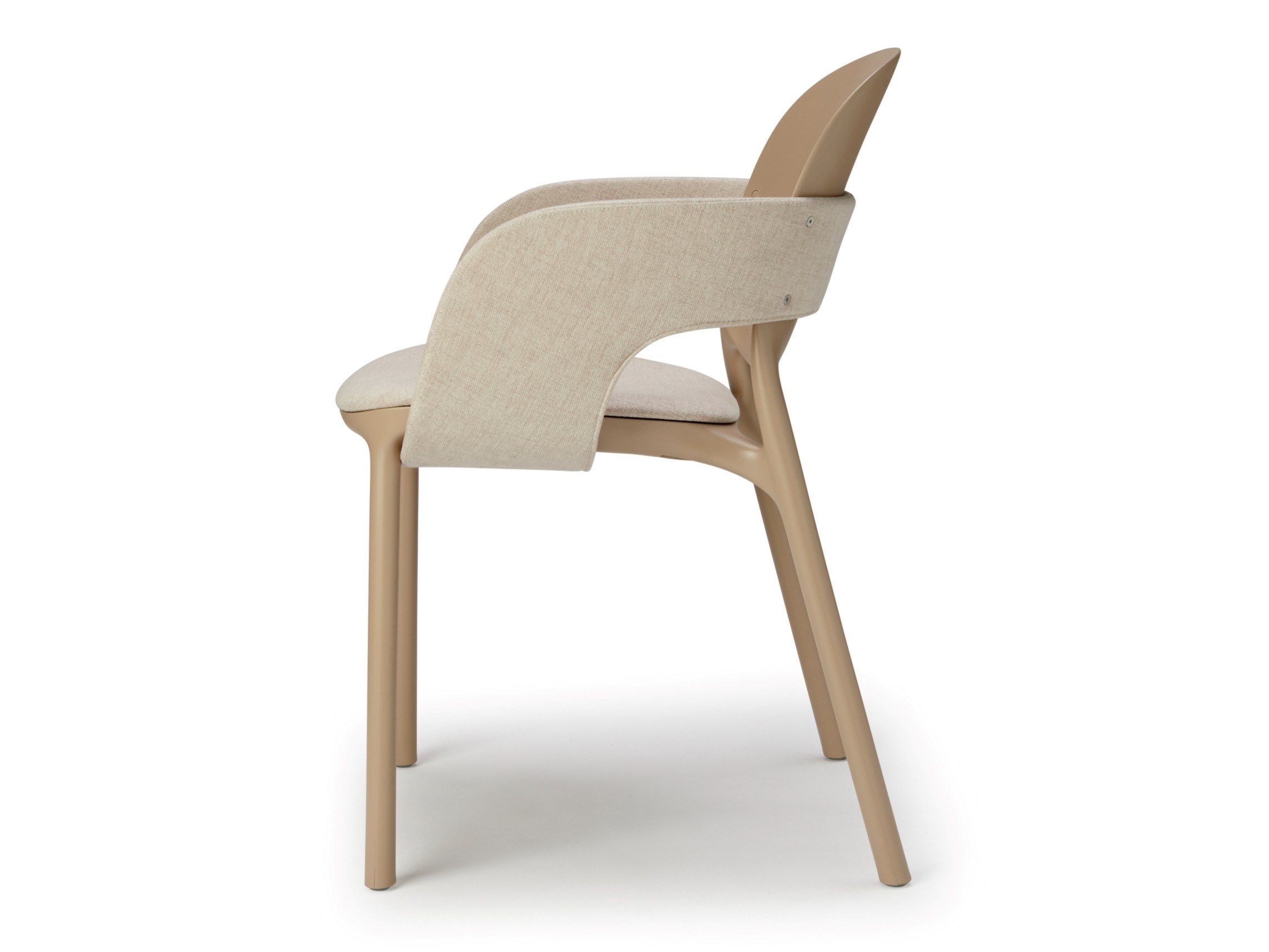 HUG Fabric chair with integrated cushion By S-CAB | design Meneghello ...
