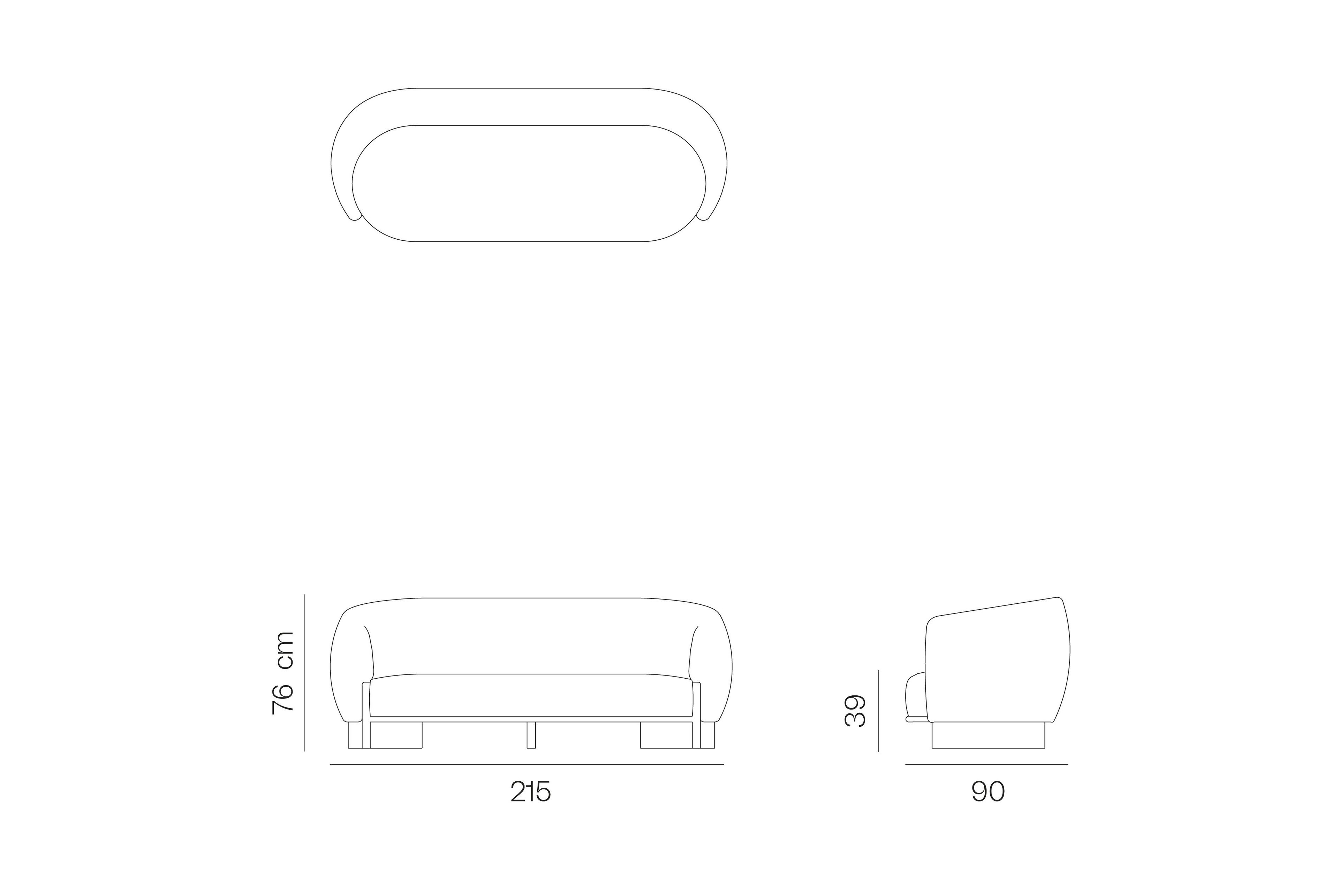 HUG 沙发 By PARLA | design Betül İnci