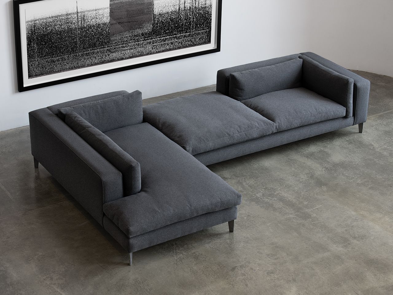 Sectional modular sofa HUGO By Montauk Sofa