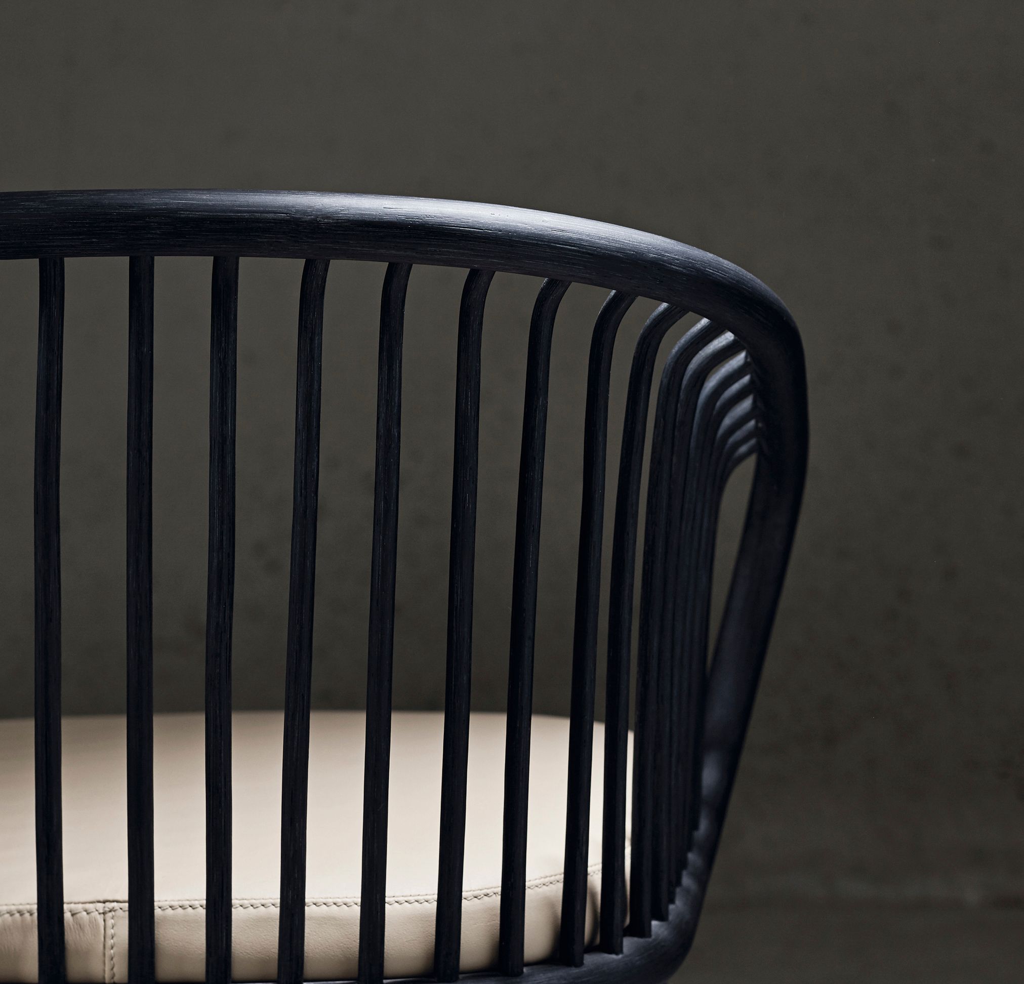 HUMA Rattan chair with integrated cushion By EXPORMIM | design Mario Ruiz