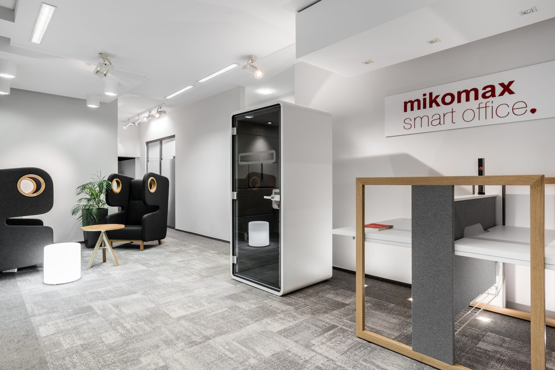 Acoustic phone booth hushPhone Hush Collection By Mikomax Smart Office