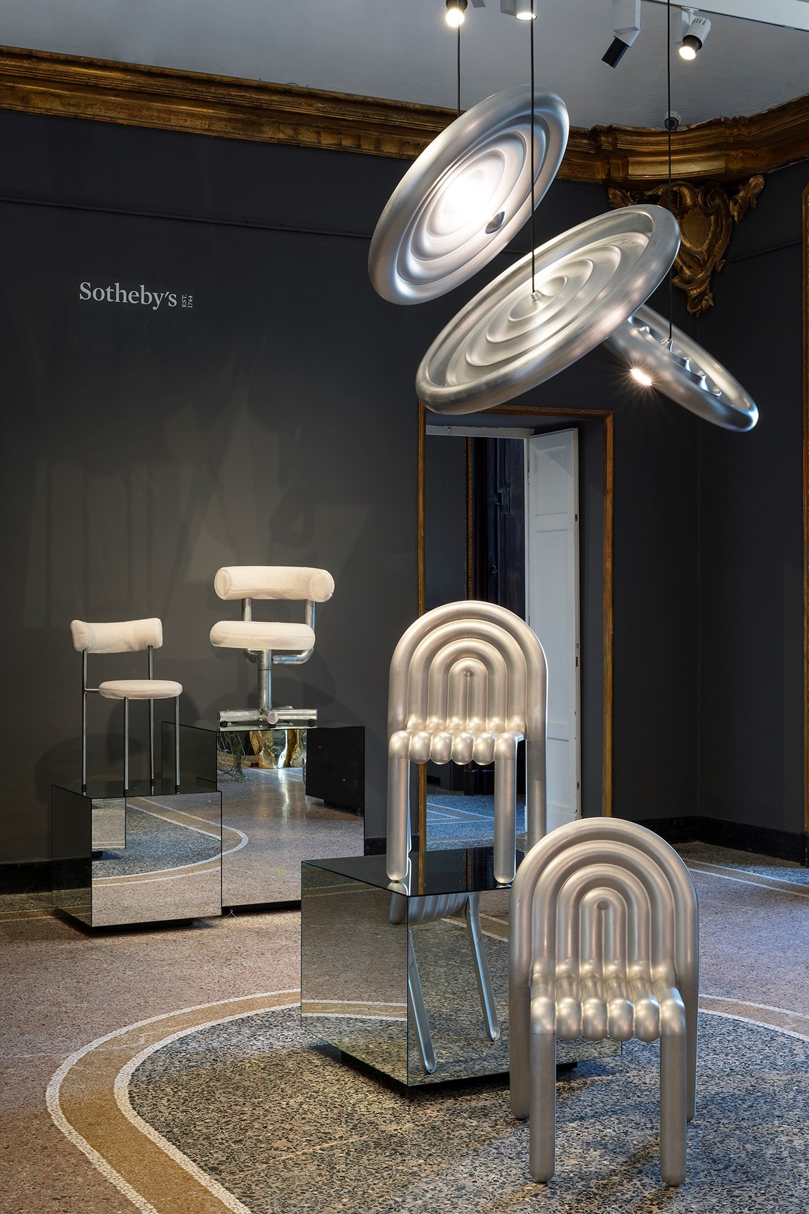 Aluminium chair HYDRO By Tom Dixon design Tom Dixon