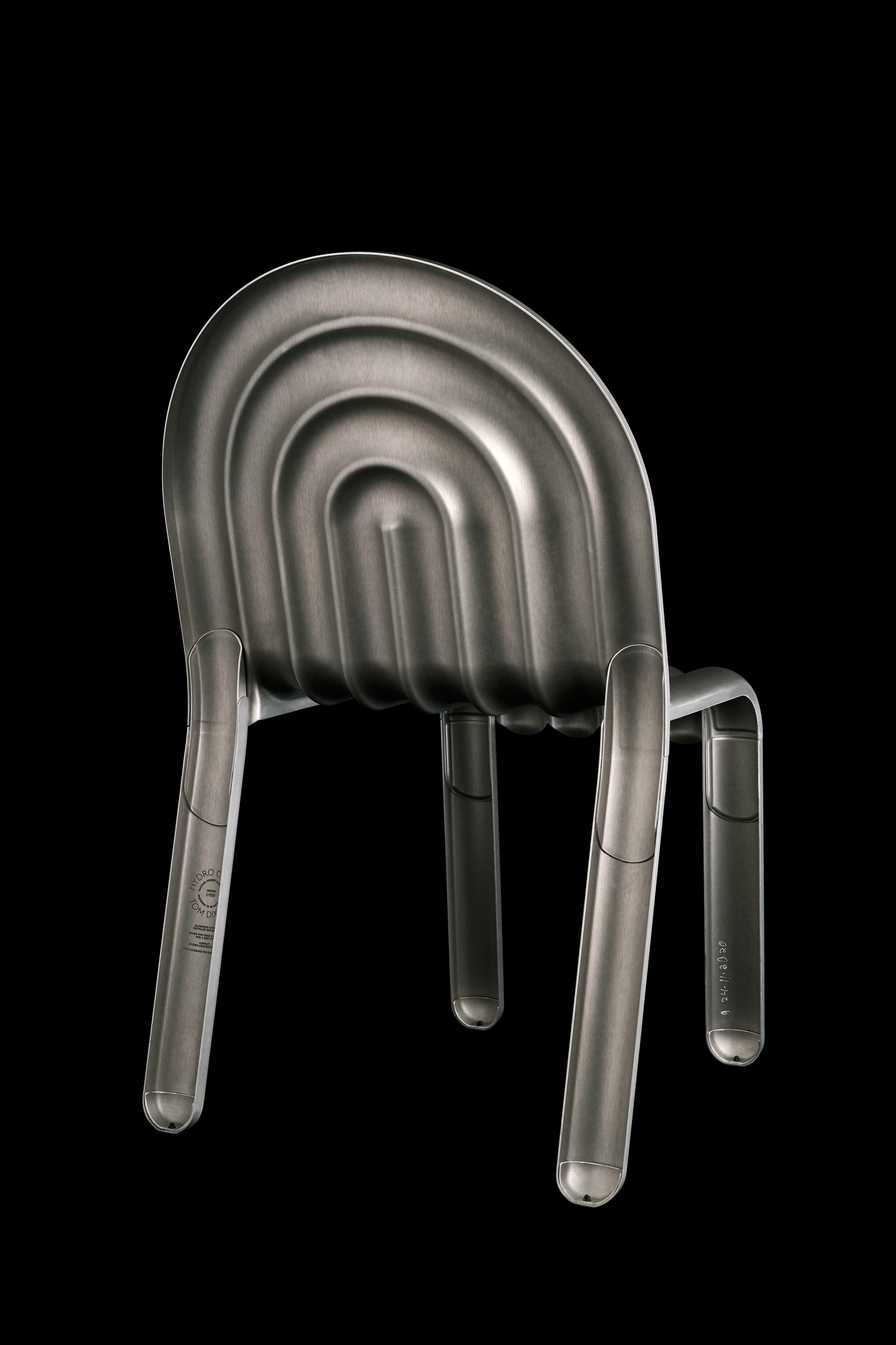 Aluminium chair HYDRO By Tom Dixon design Tom Dixon