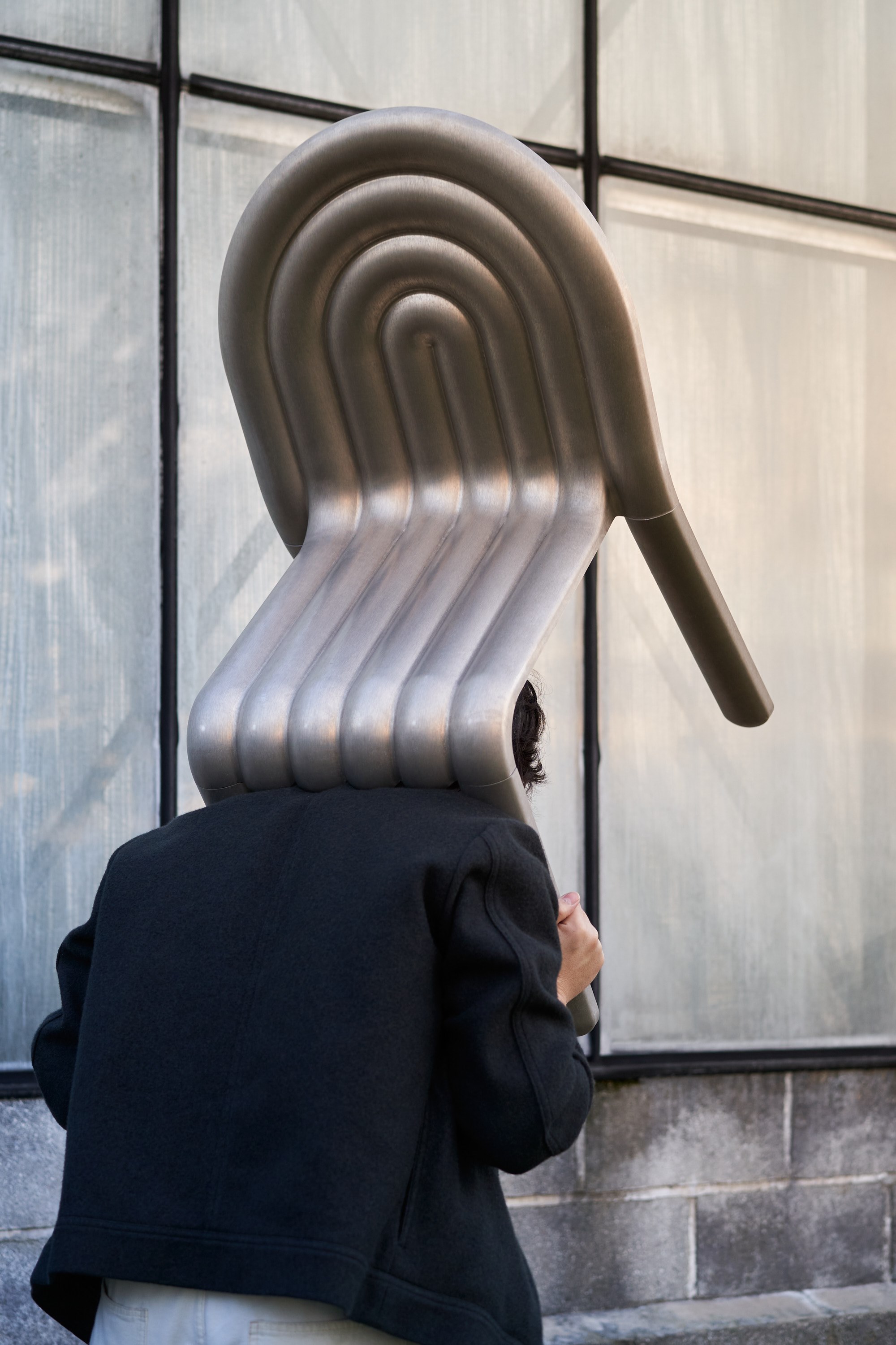 Aluminium chair HYDRO By Tom Dixon design Tom Dixon