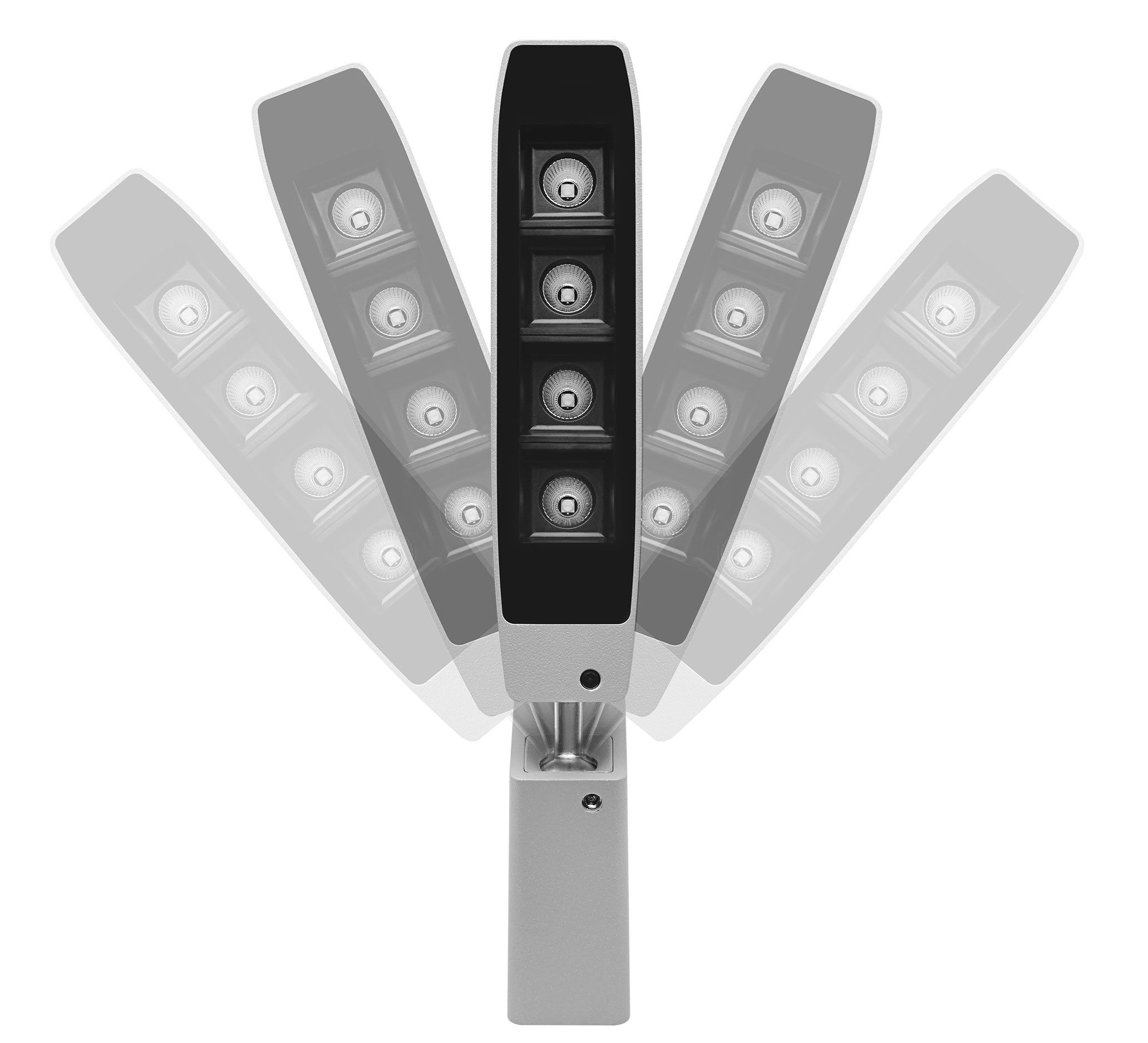 LED adjustable Outdoor floodlight HYDROTWIST By PUK