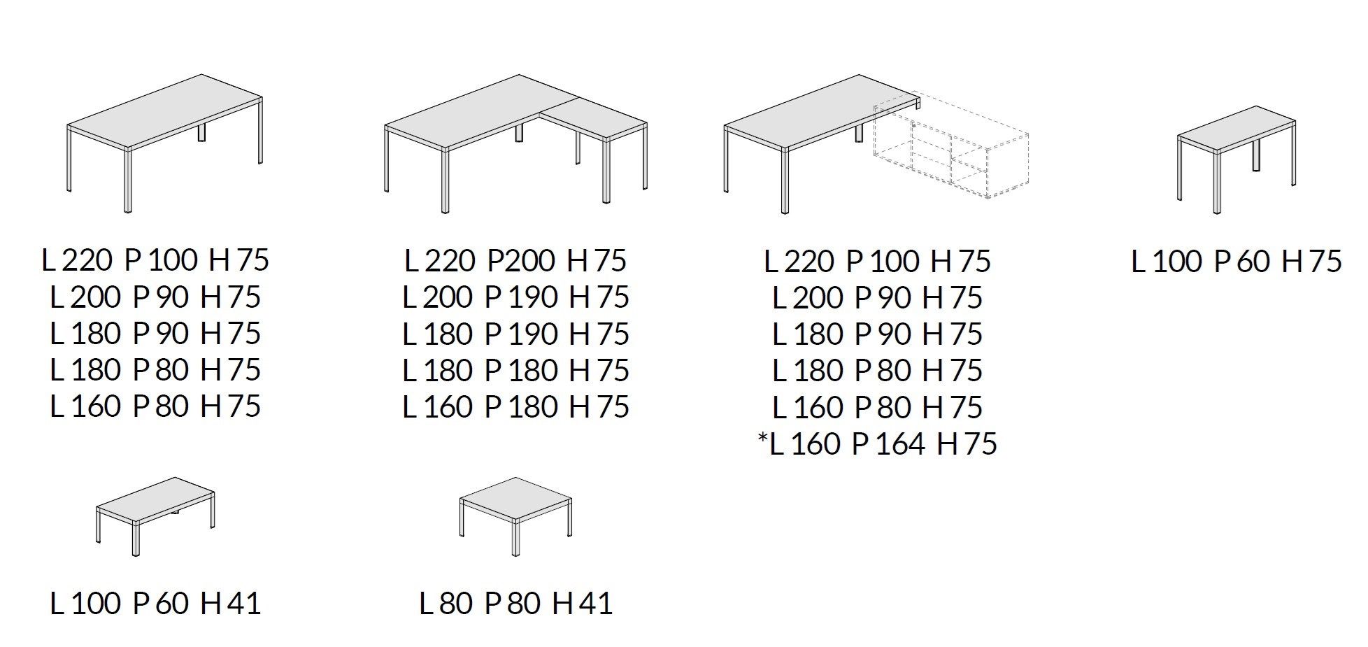 HYPE Laminam® office desk By About Office