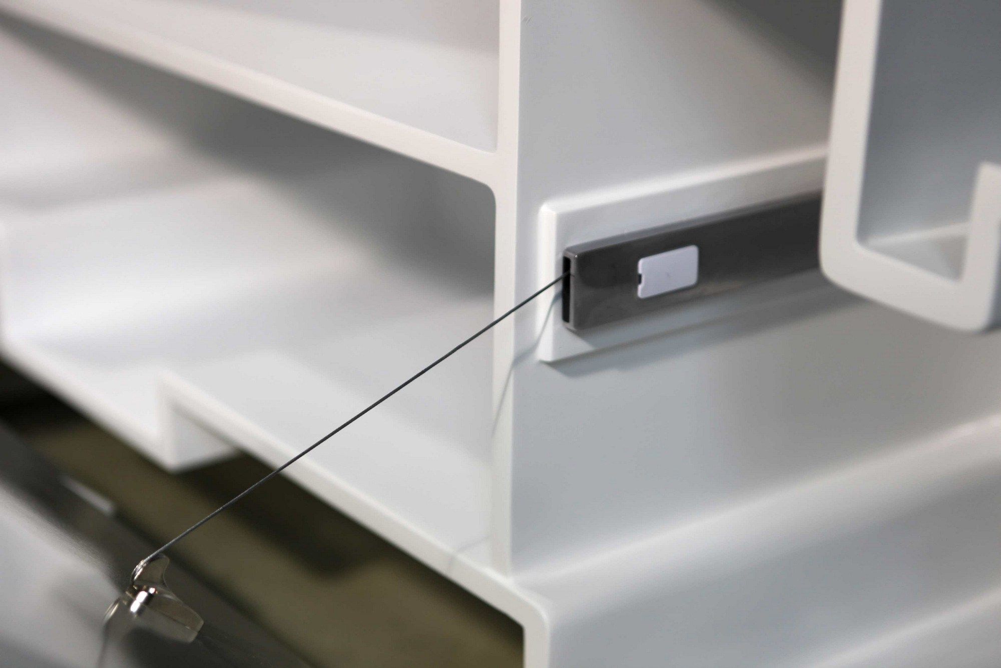 Lacquered sideboard with flap doors HYPERCUBE By CEDRIMARTINI