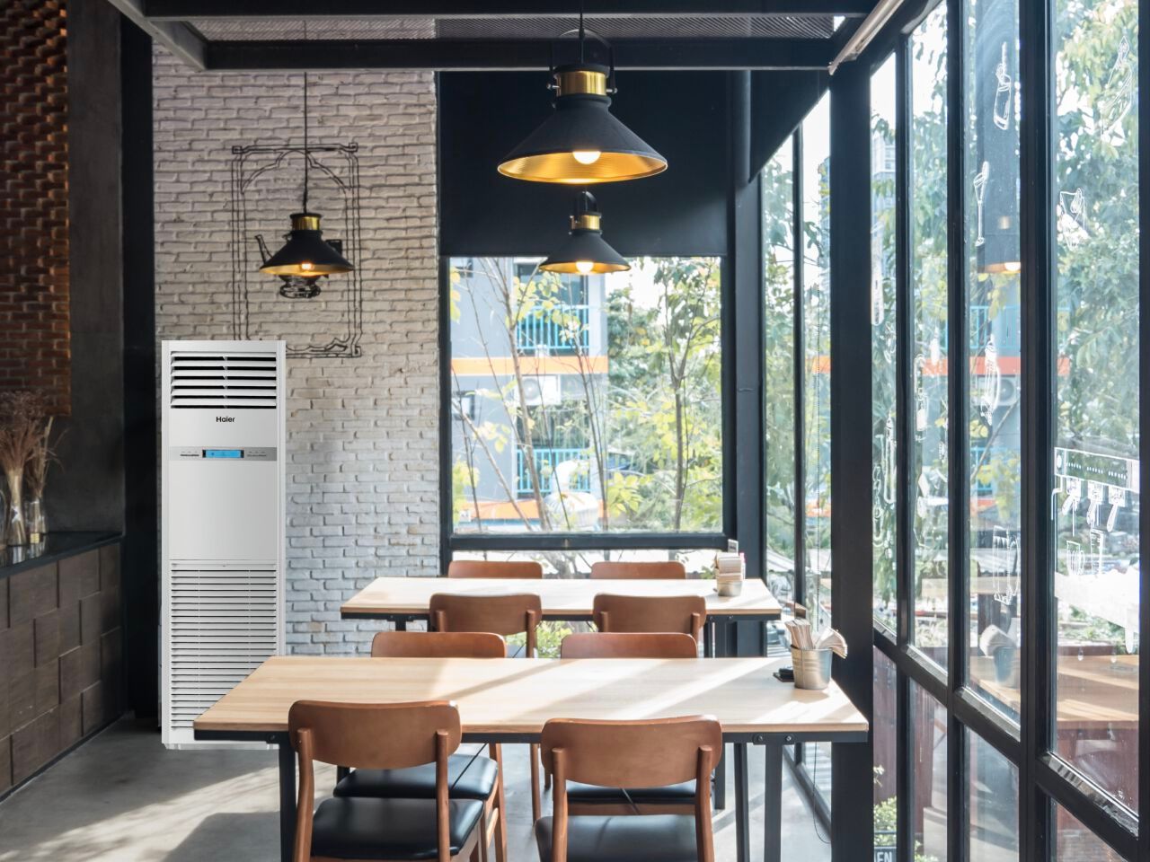 CABINET Mono-split air conditioning unit By Haier AC Italy