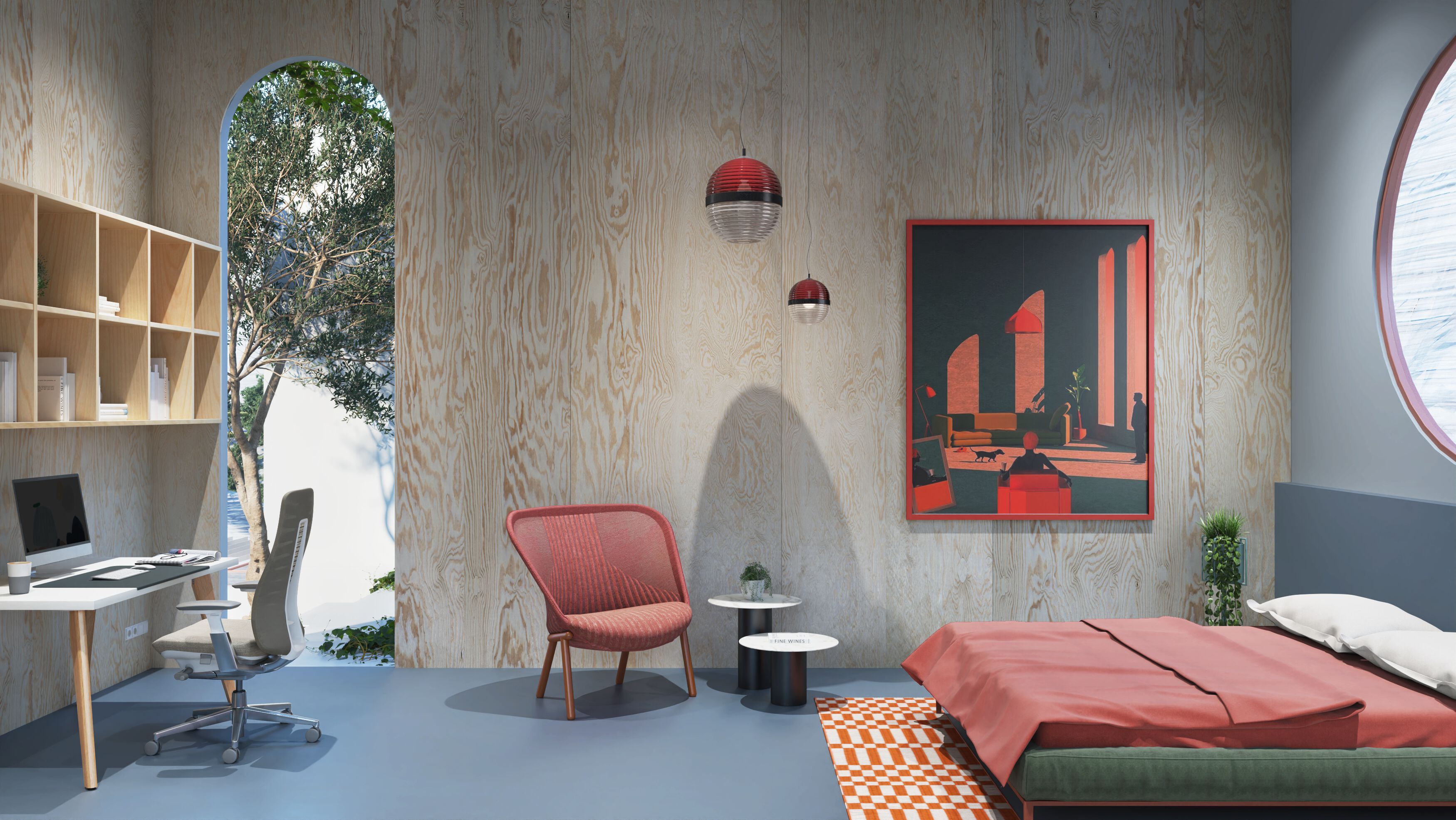 CARDIGAN LOUNGE™ Armchair By Haworth